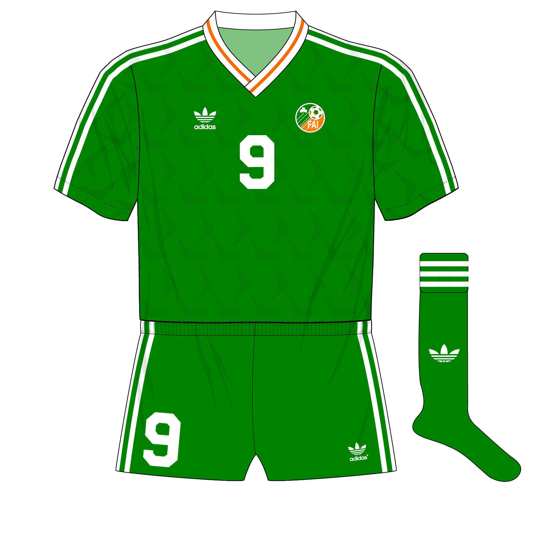 Midweek Mashup – Ireland at the US Cup, 1992 – Museum of Jerseys