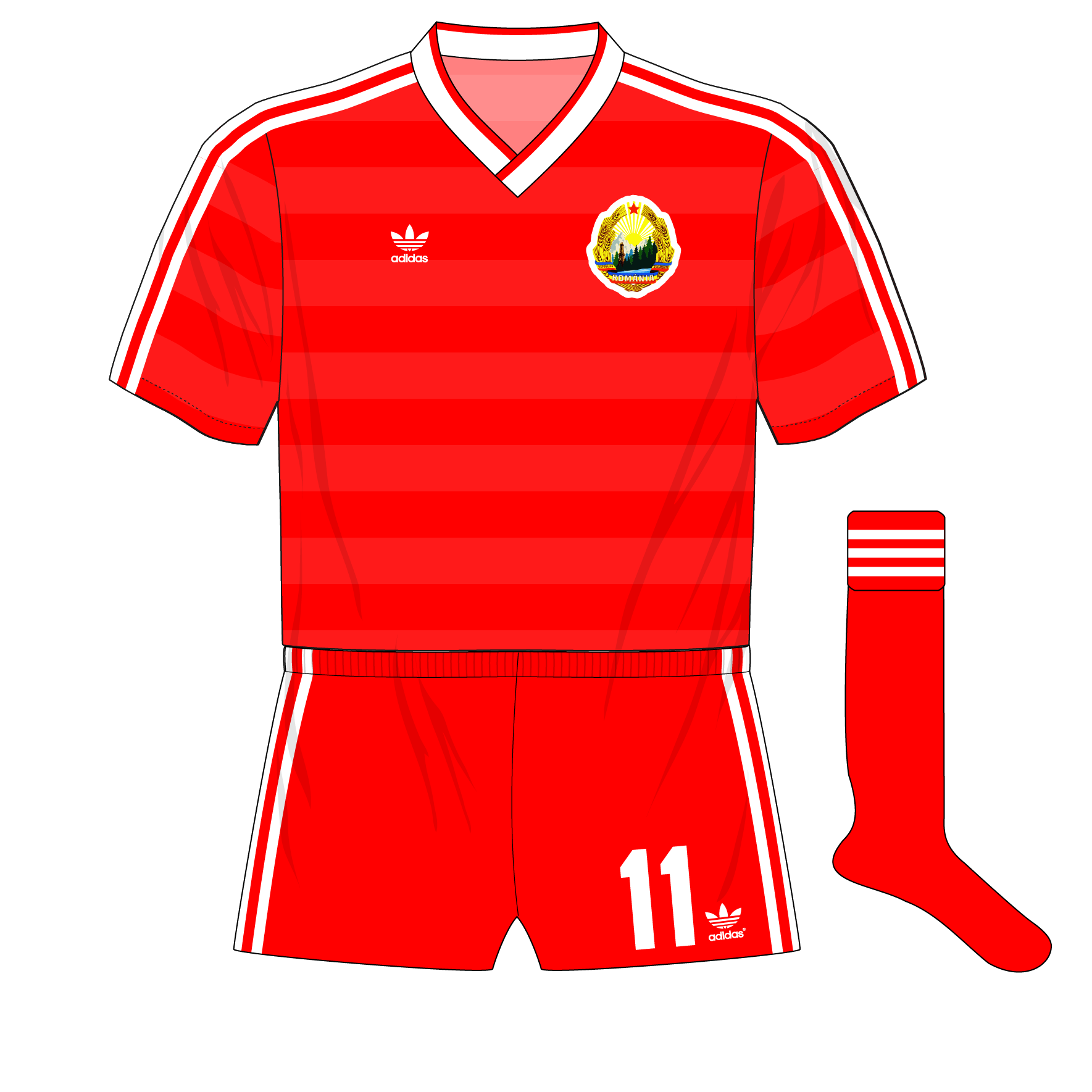 The history of Romania’s kits from 1984 to 1997 – Museum of Jerseys