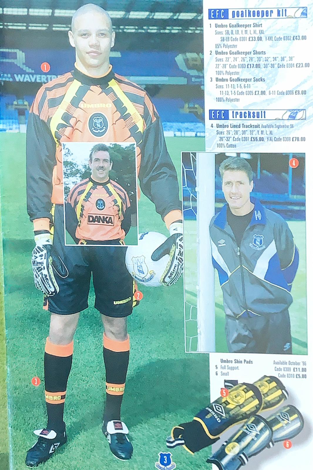 Everton merchandise catalogue, 1996-97 – Museum of Jerseys