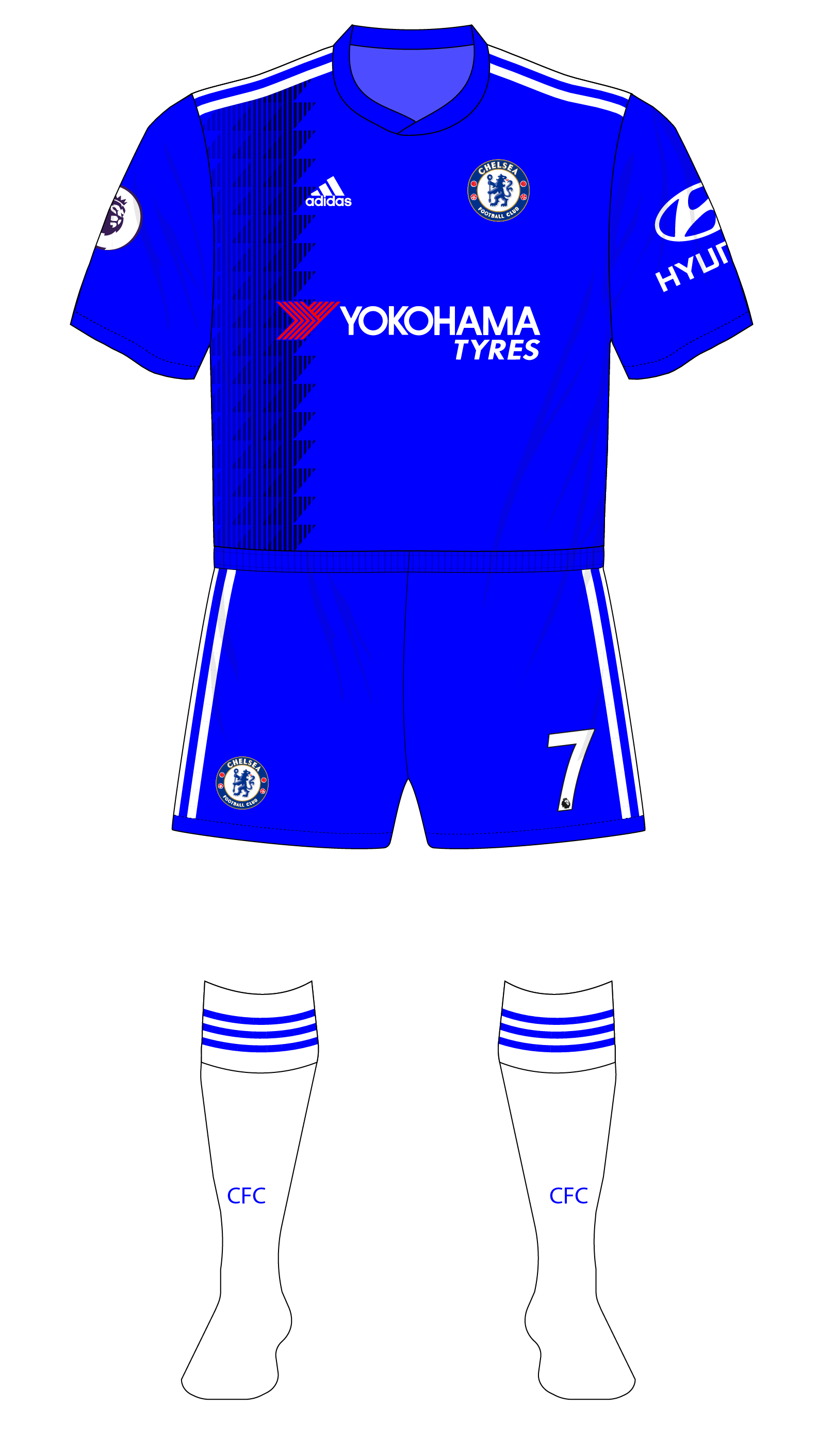 Fantasy Kit Friday – Chelsea adidas 2018 – Museum of Jerseys