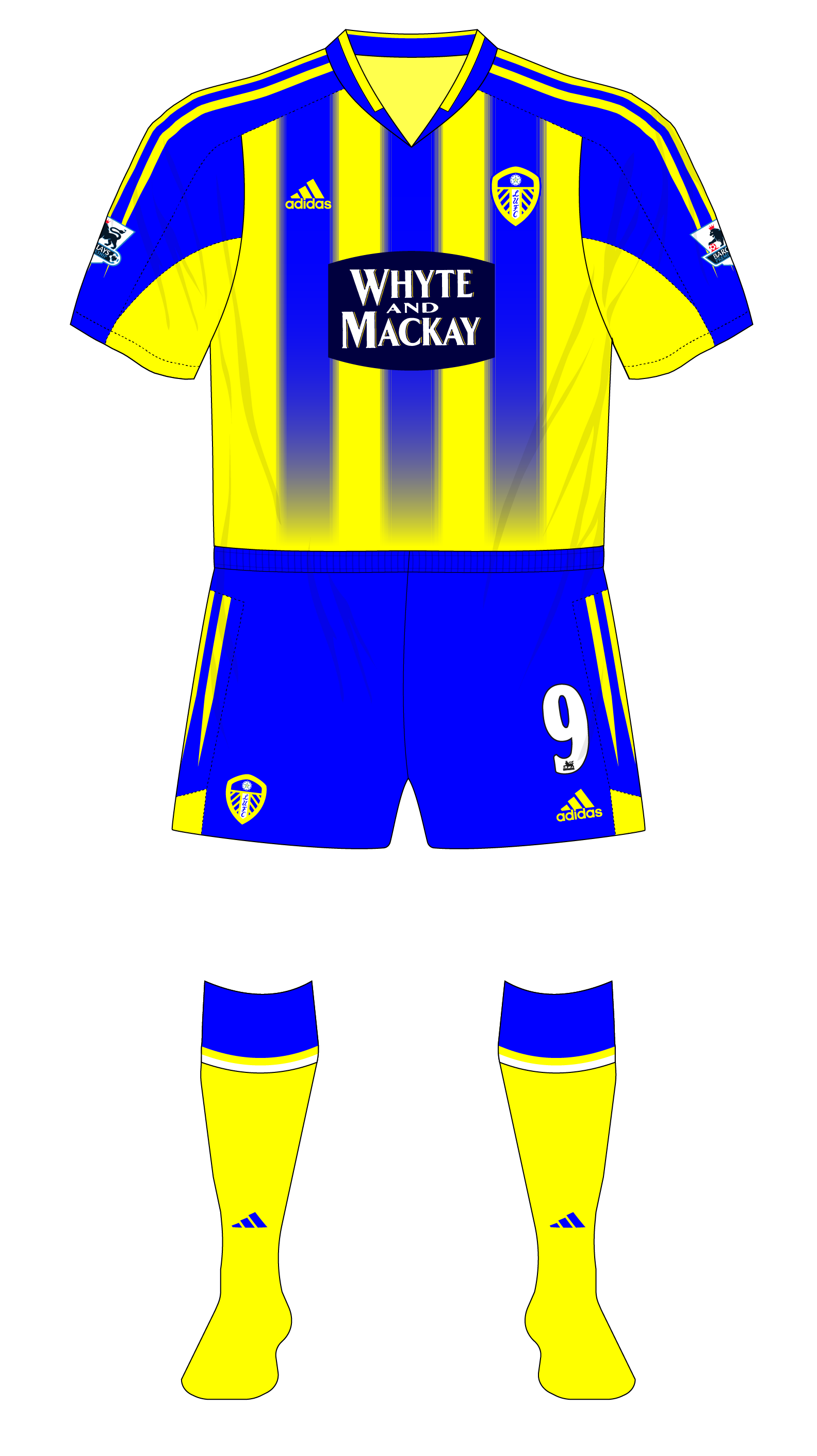 Fantasy Kit Friday – Leeds United adidas 1988 and 2004 – Museum of Jerseys