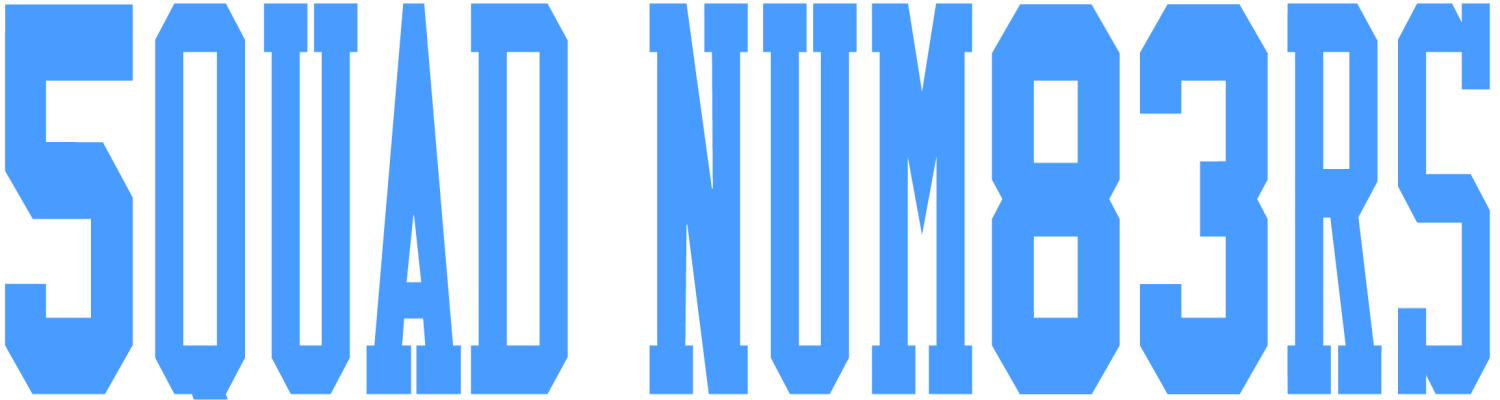 squadnumbers.com – Museum of Jerseys