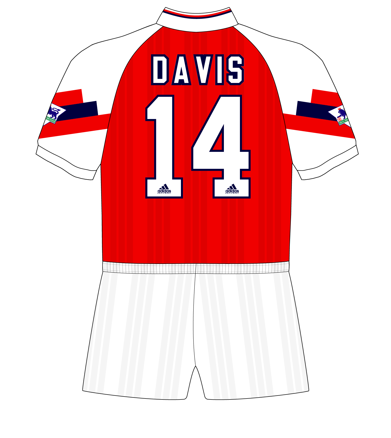 Arsenal-1992-1993-adidas-home-FA-Cup-final-number-14-Davis-01 – Museum ...