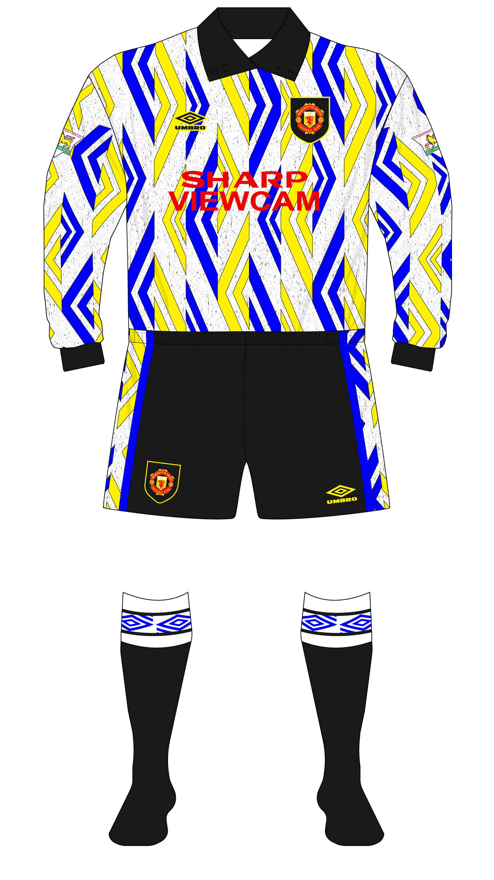 Season in Kits – Manchester United, 1994-95 – Museum of Jerseys