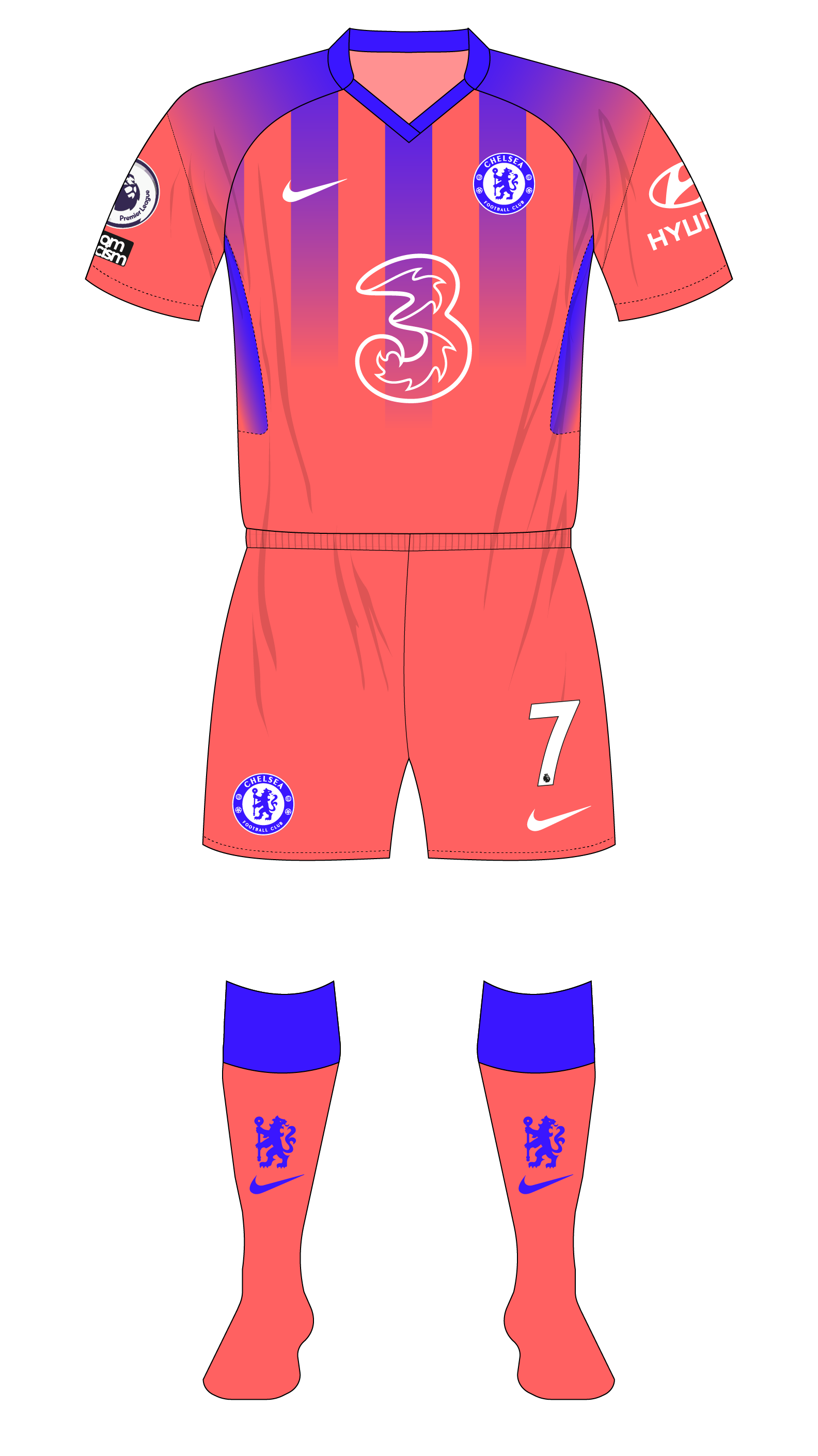 Chelsea-2020-2021-third-pink-socks-01 – Museum of Jerseys