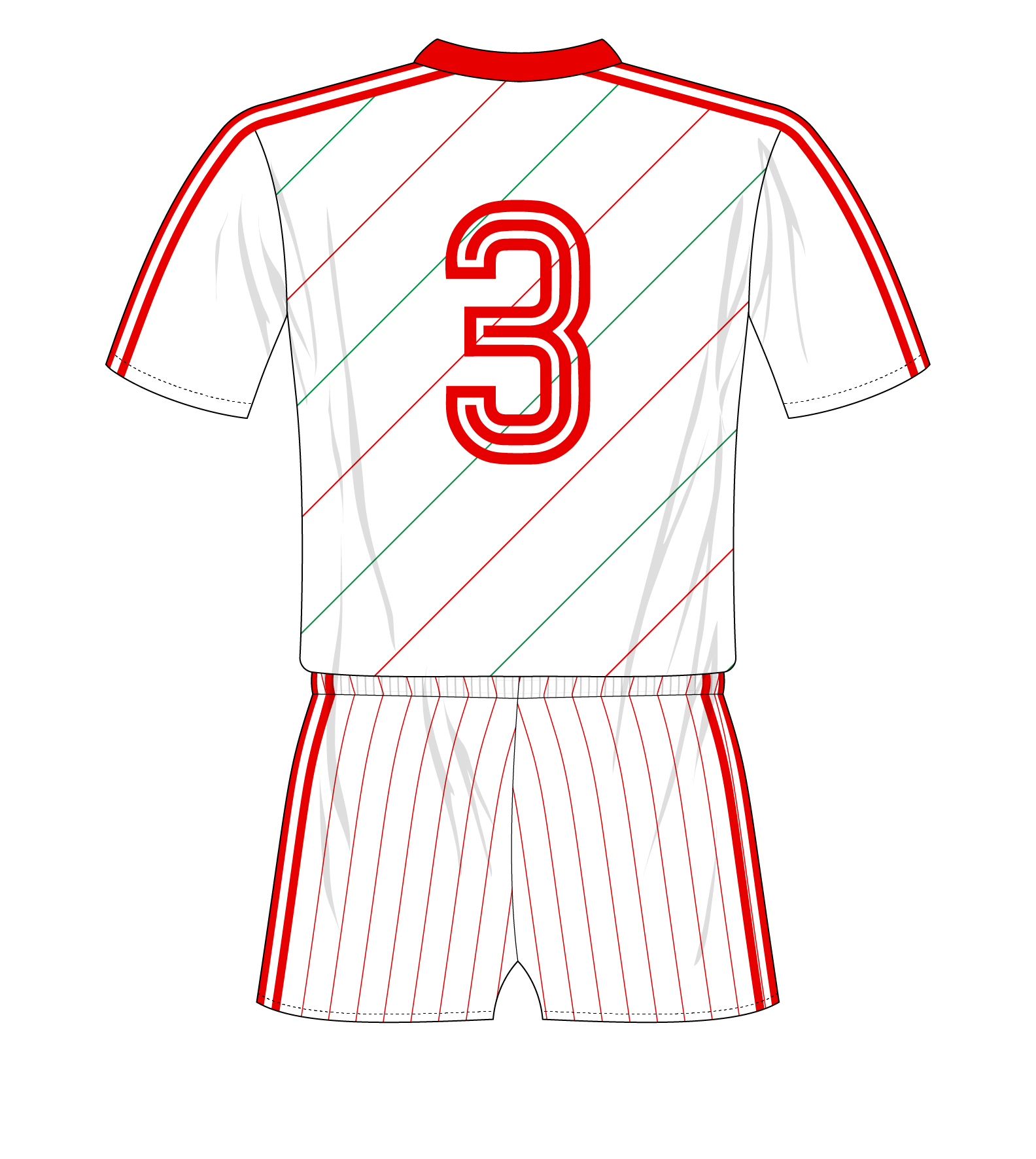 Portugal-1984-adidas-away-number-3-01 – Museum of Jerseys