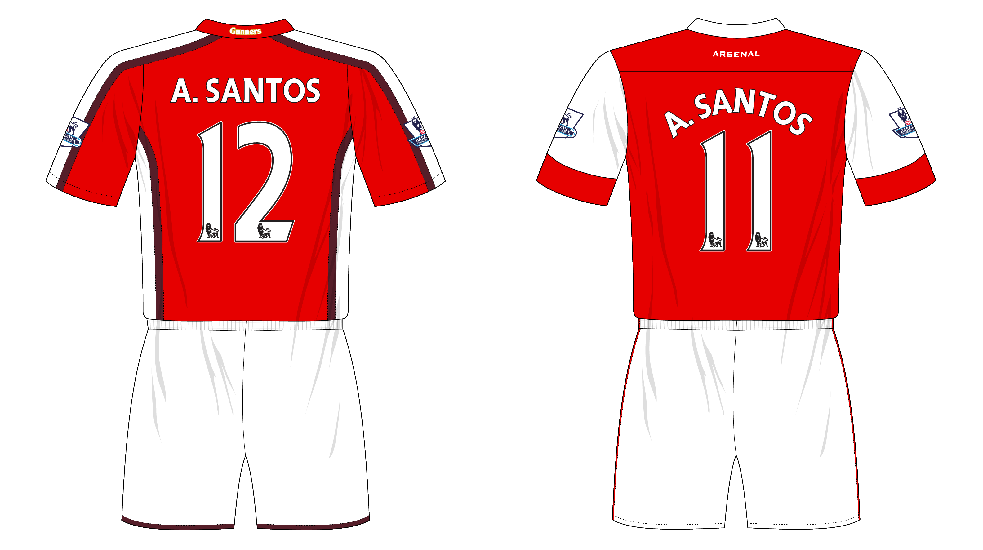 Arsenal-2010-2011-Andre-Santos-number-12-11-01 – Museum of Jerseys