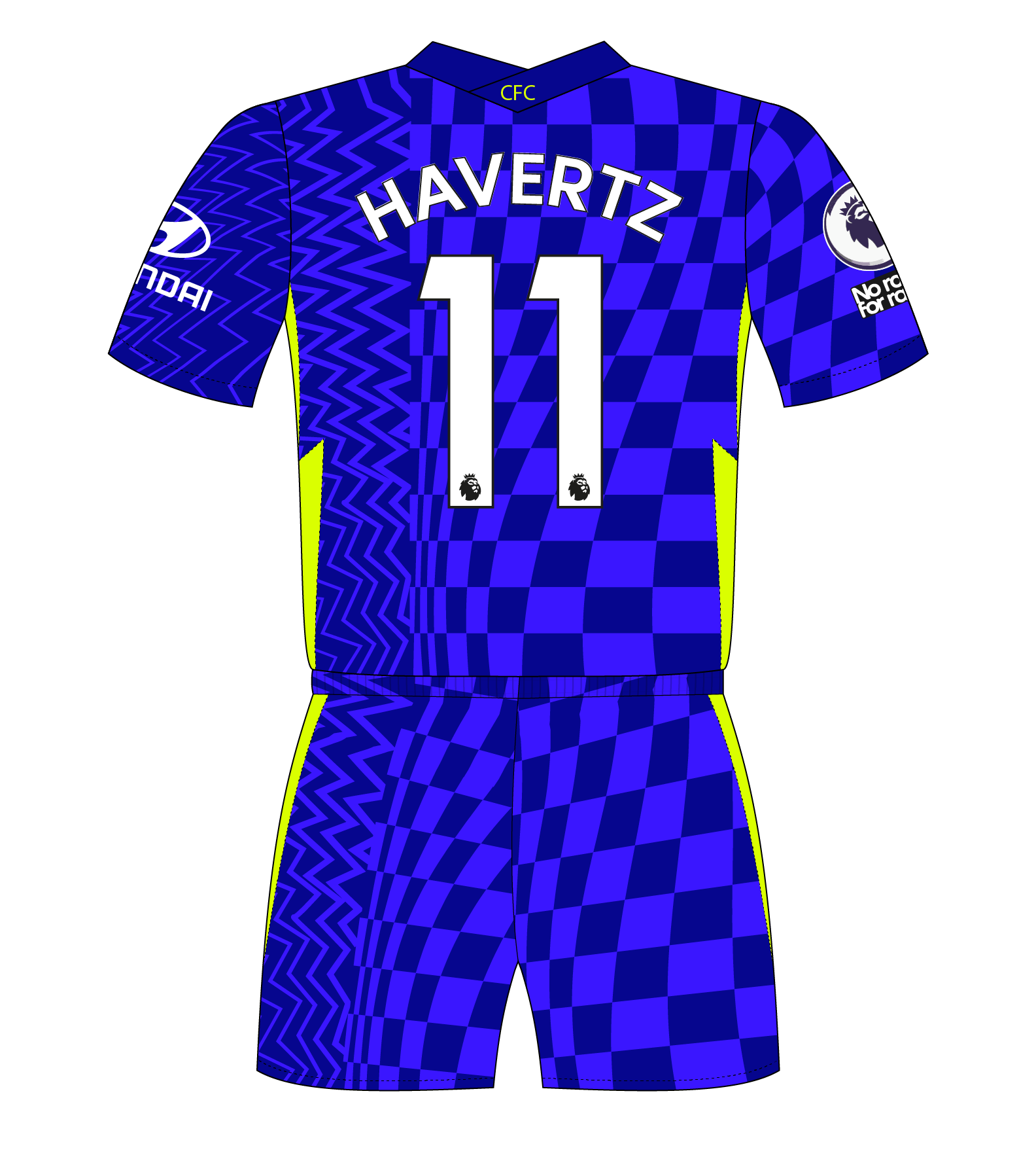 Chelsea-2021-2022-home-number-11-Havertz-01 – Museum of Jerseys
