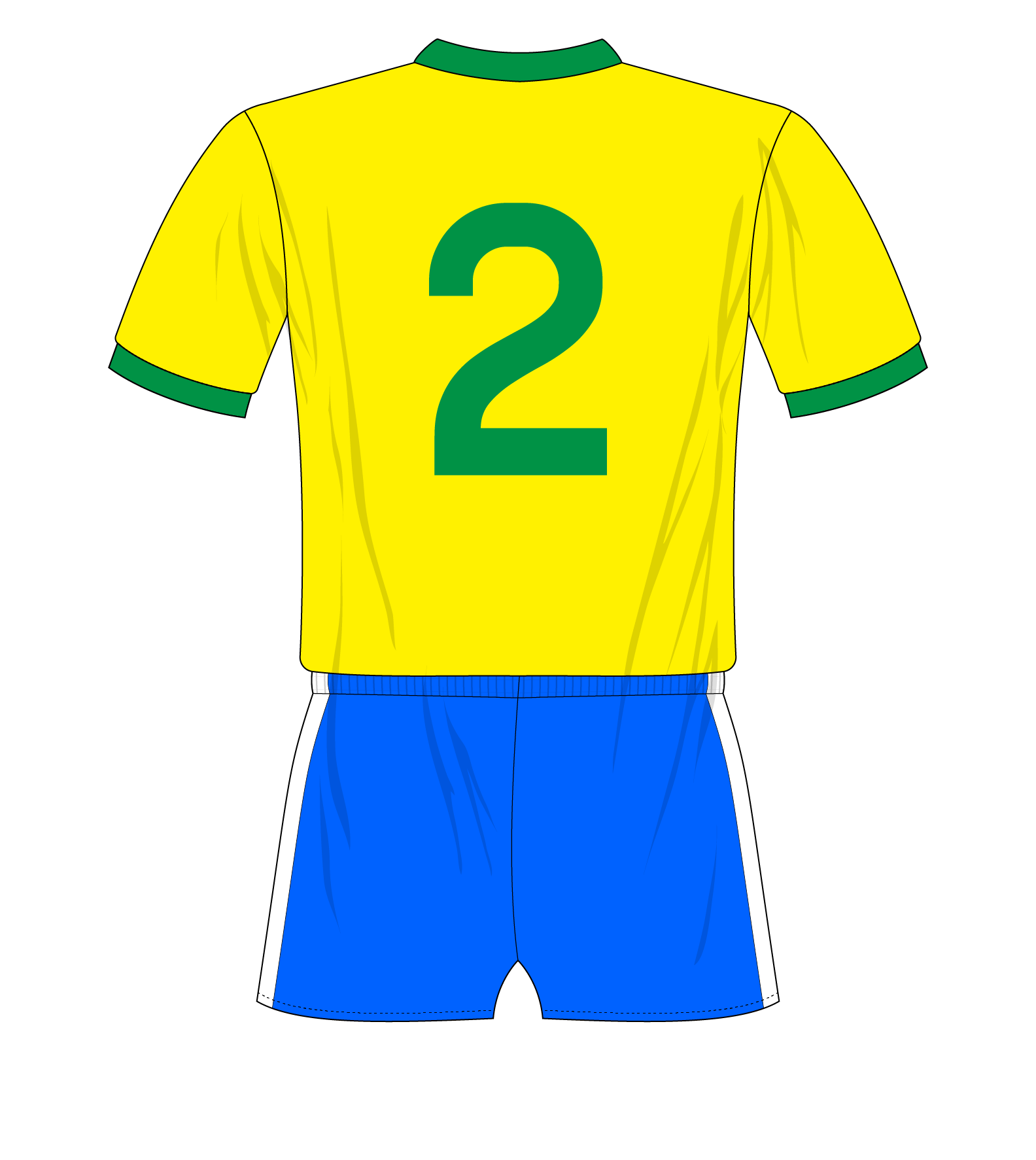 Brazil-1970-home-number-2-Brito-01 – Museum of Jerseys