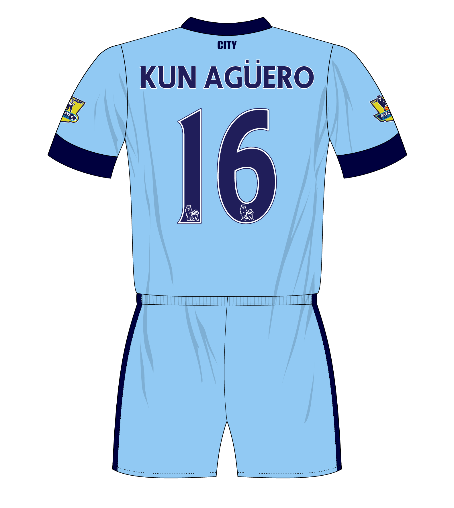 Manchester-City-2014-2015-home-number-16-Aguero-01 – Museum of Jerseys