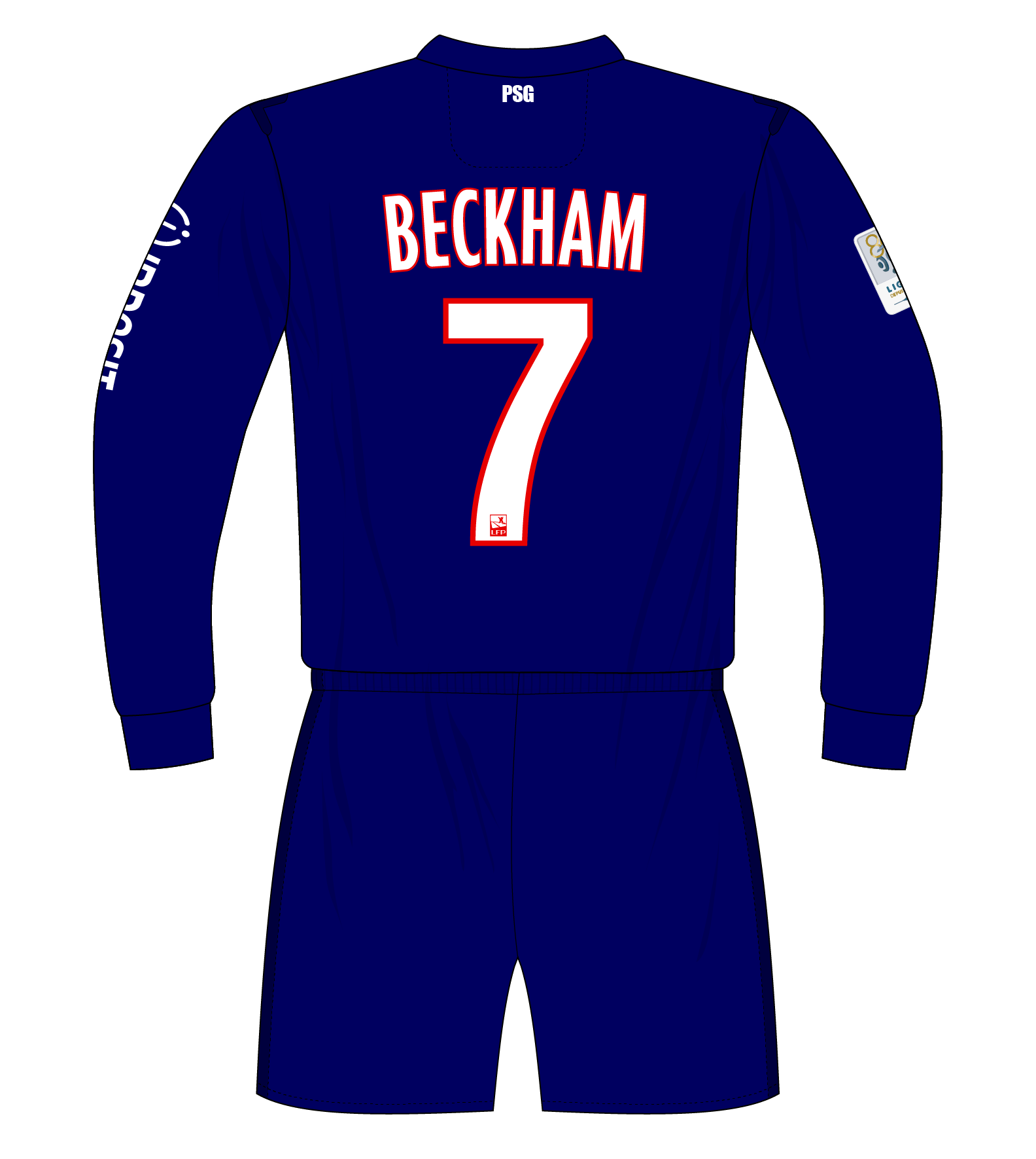 Paris-Saint-Germain-2012-2013-home-numero-7-01 – Museum of Jerseys