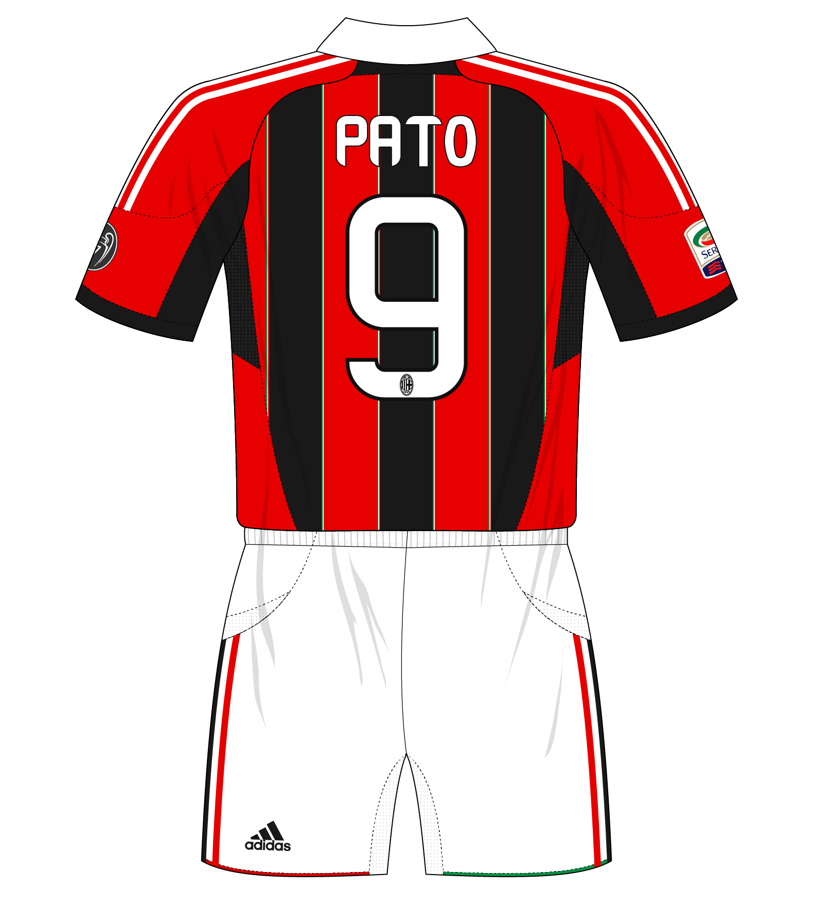 Milan-2012-2013-home-number-9-Pato-01 – Museum of Jerseys