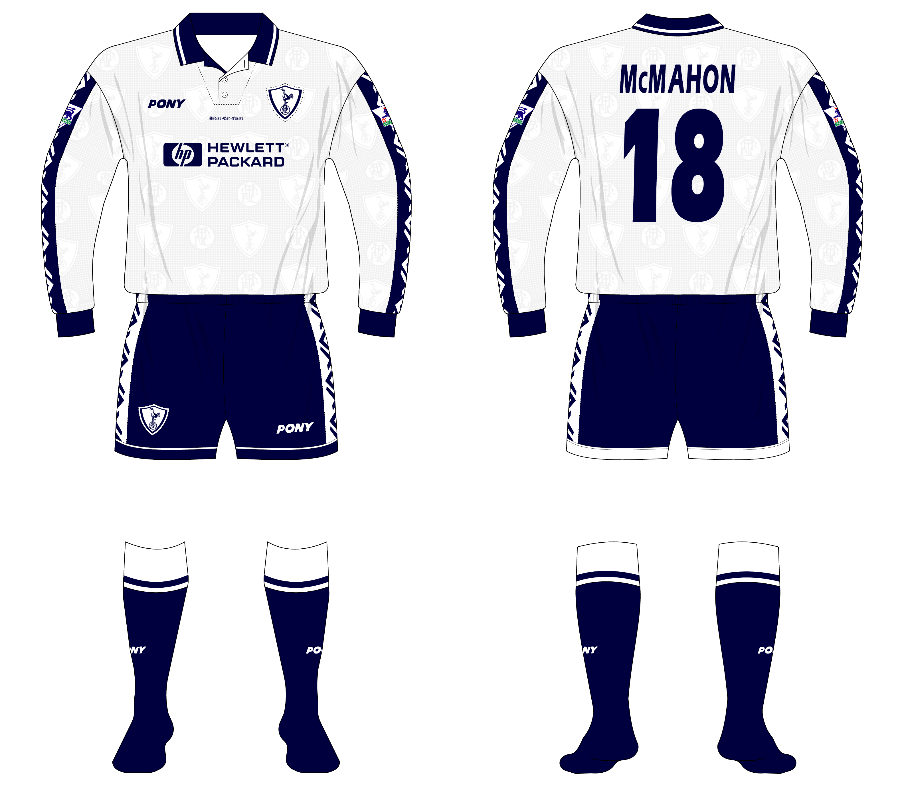 Tottenham-Hotspur-Spurs-1995-1996-Pony-home-long-taping-01 – Museum of ...