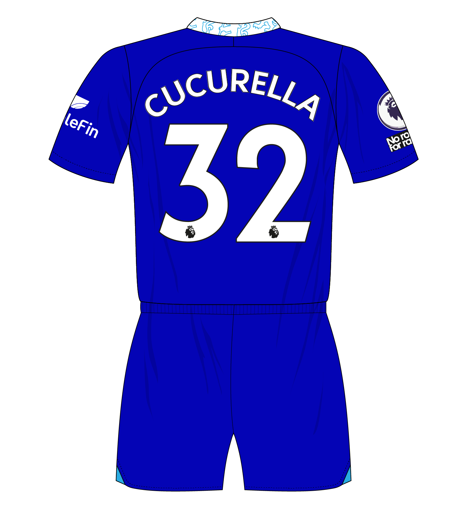 Chelsea-2022-2023-home-number-32-Cucurella – Museum of Jerseys