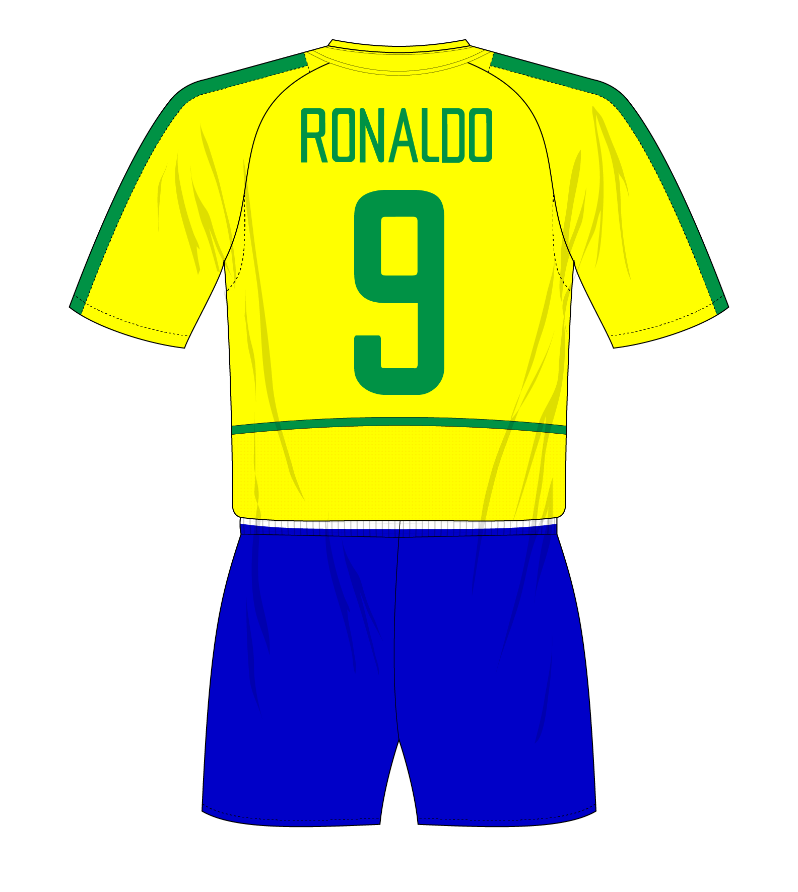 Brazil-2002-World-Cup-home-number-9-Ronaldo-01 – Museum of Jerseys