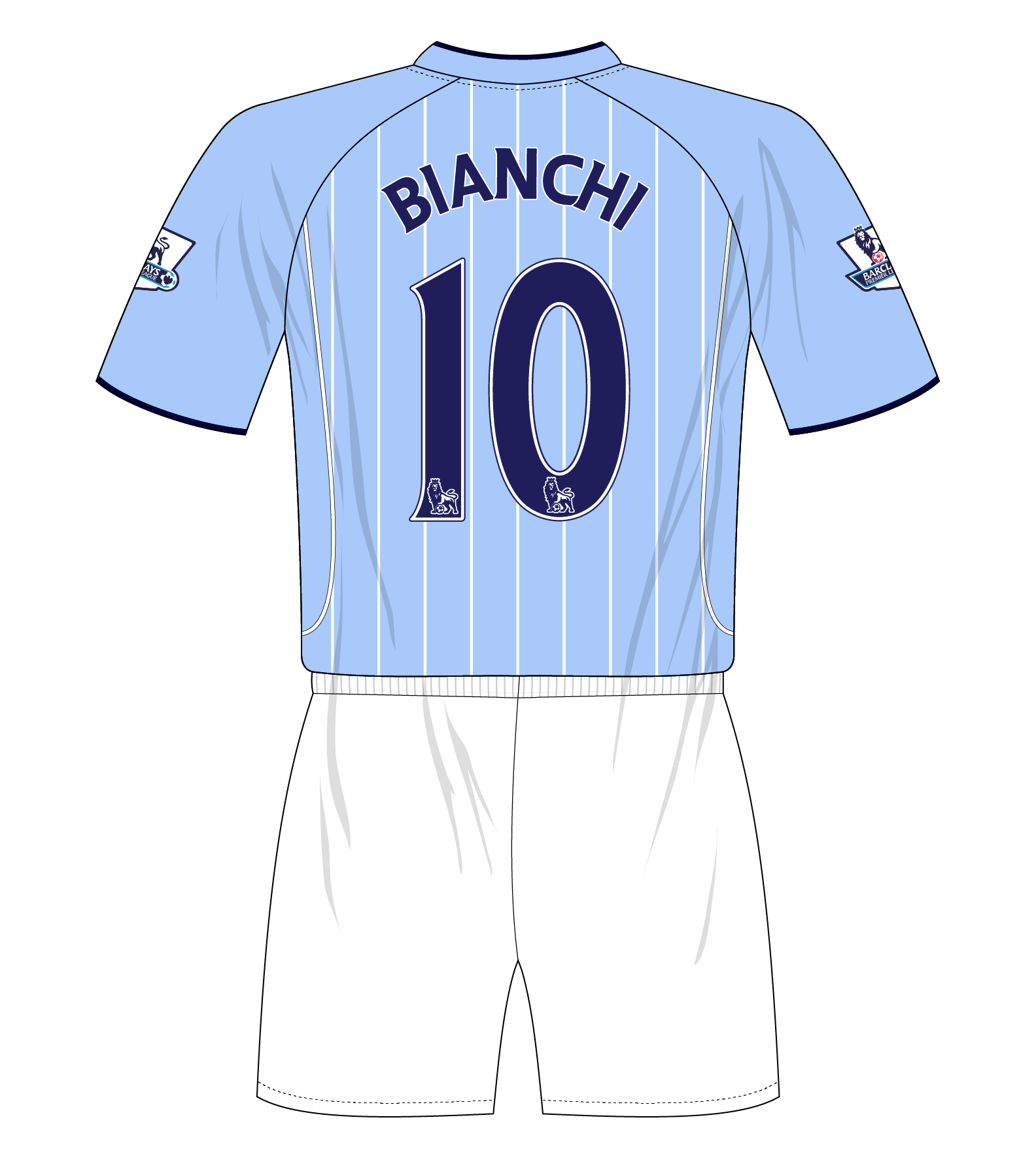 Manchester-City-2007-2008-home-number-10-Bianchi – Museum of Jerseys