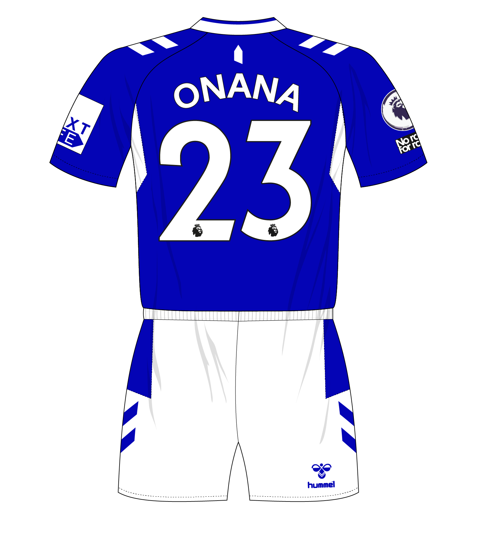Everton-2022-2023-home-number-23-Onana – Museum of Jerseys