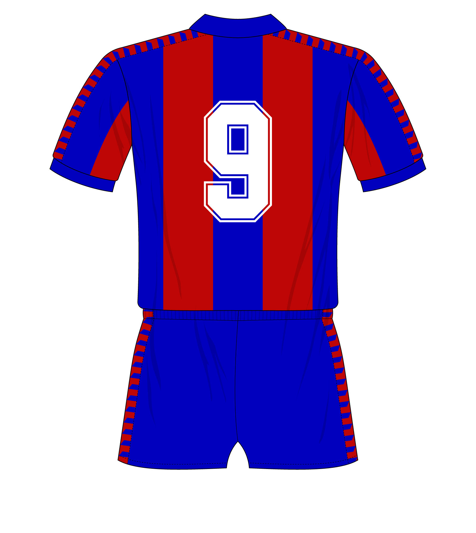 Barcelona-1984-1985-home-number-9 – Museum of Jerseys