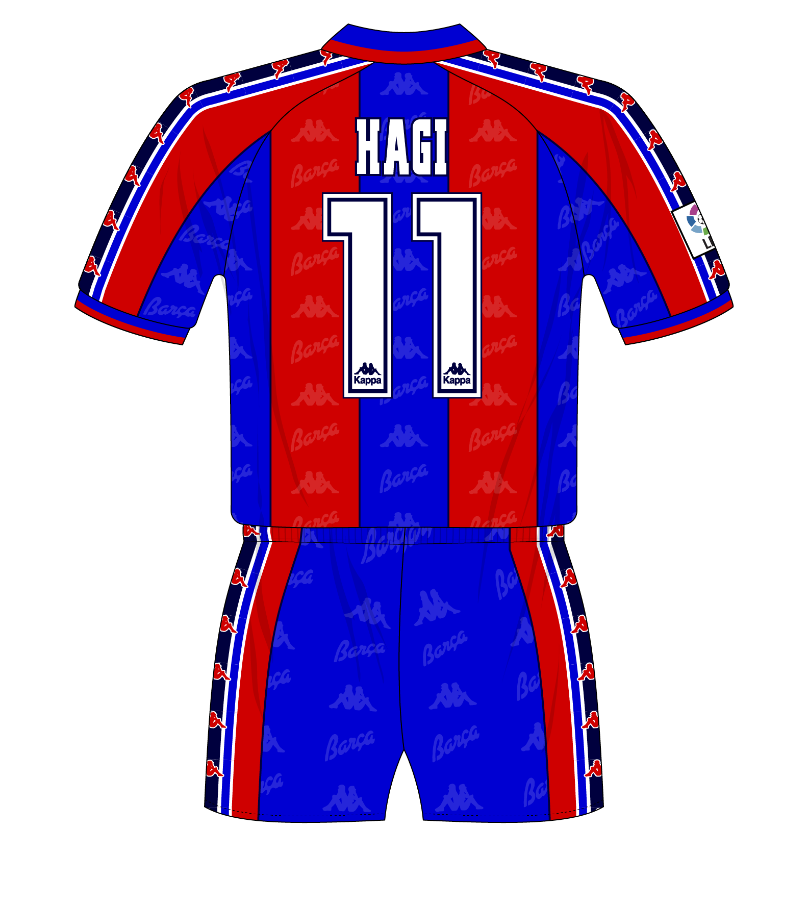 Barcelona-1995-1996-Kappa-home-number-11-Hagi-01 – Museum of Jerseys