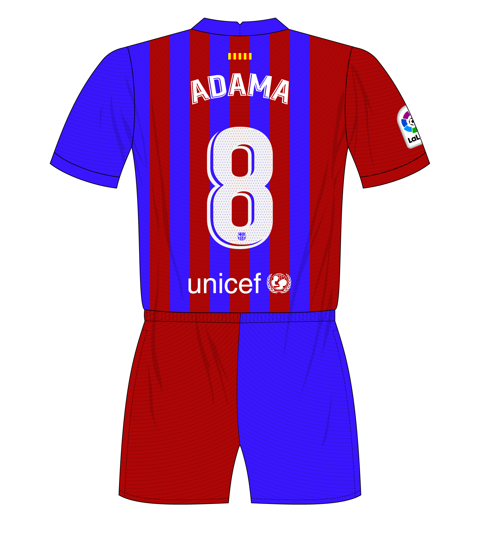 Barcelona-2021-2022-home-number-8-Adama-Traoré – MuseumofJerseys.com