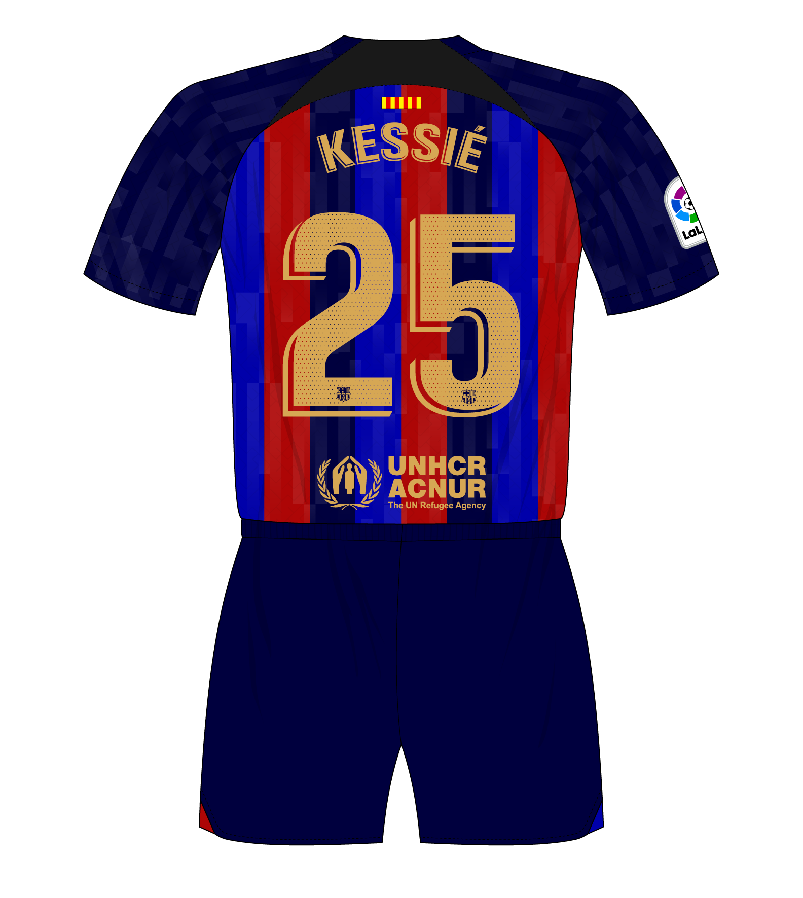 Barcelona-2022-2023-home-number-25-Kessié – MuseumofJerseys.com