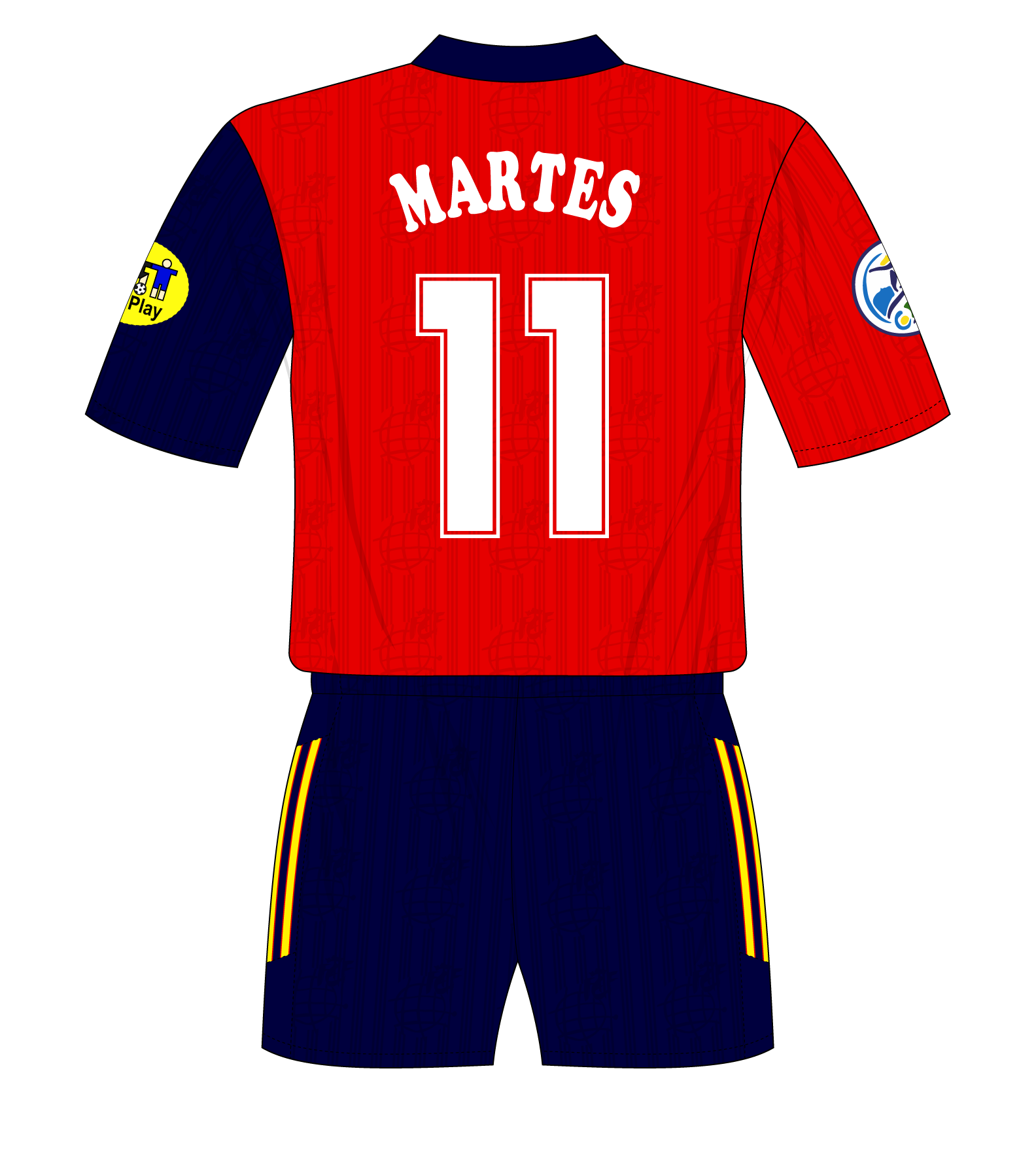 Tuesday-11s-Spain-1996 – Museum of Jerseys