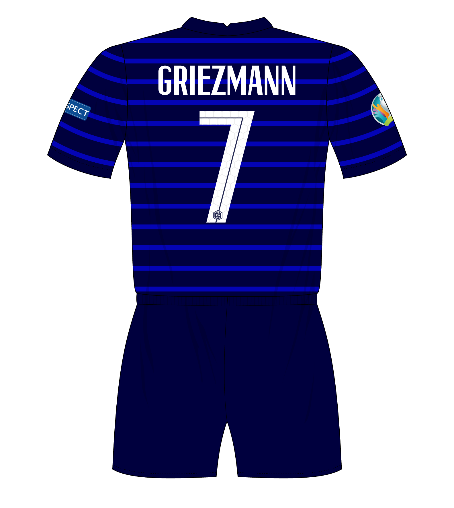 France-2020-2021-Nike-maillot-number-7-Griezmann-01 – Museum of Jerseys