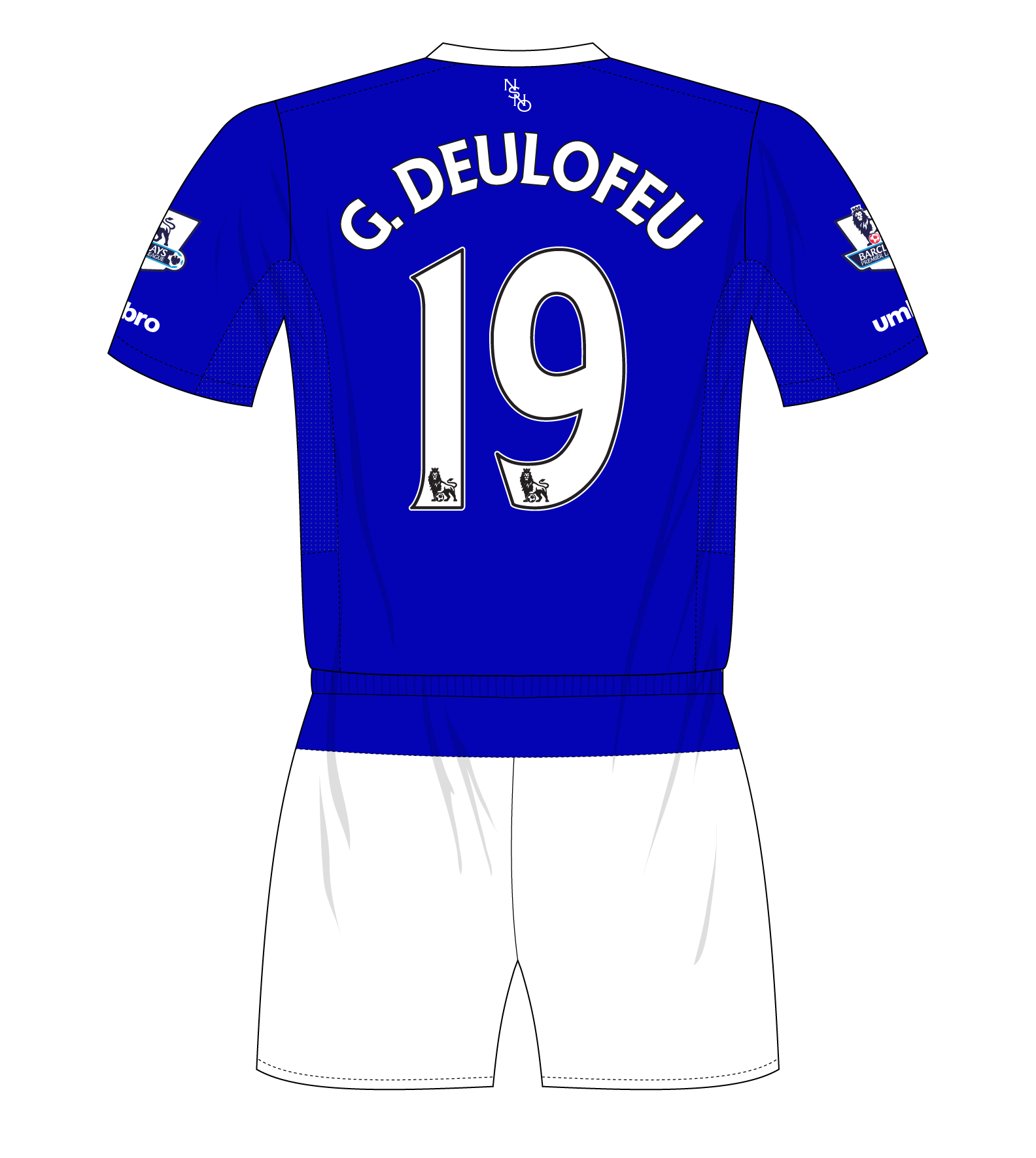 Everton-2015-2016-home-number-19-Deulofeu – Museum of Jerseys