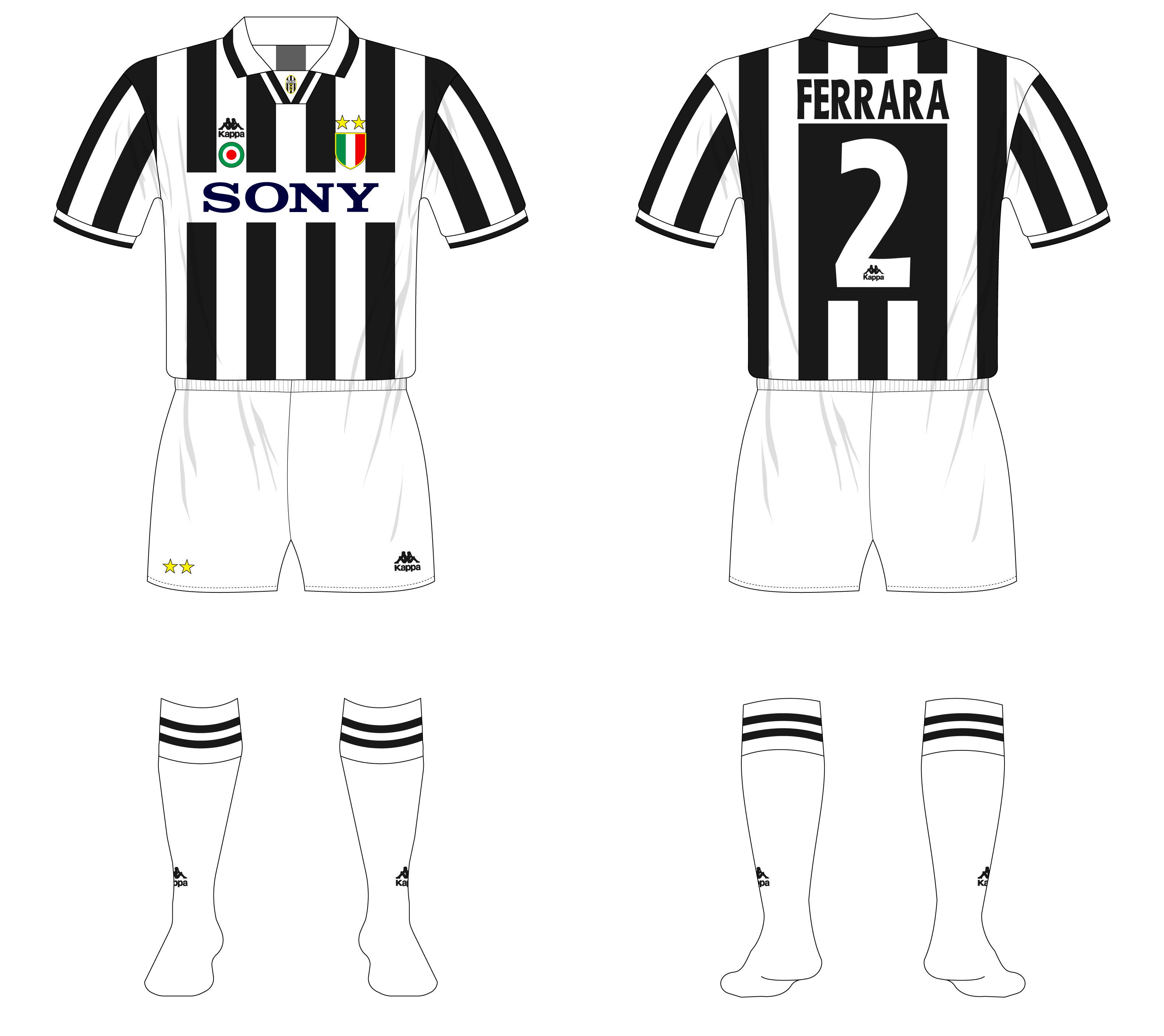 Juventus-1995-1996-Kappa-maglia_2 – Museum of Jerseys
