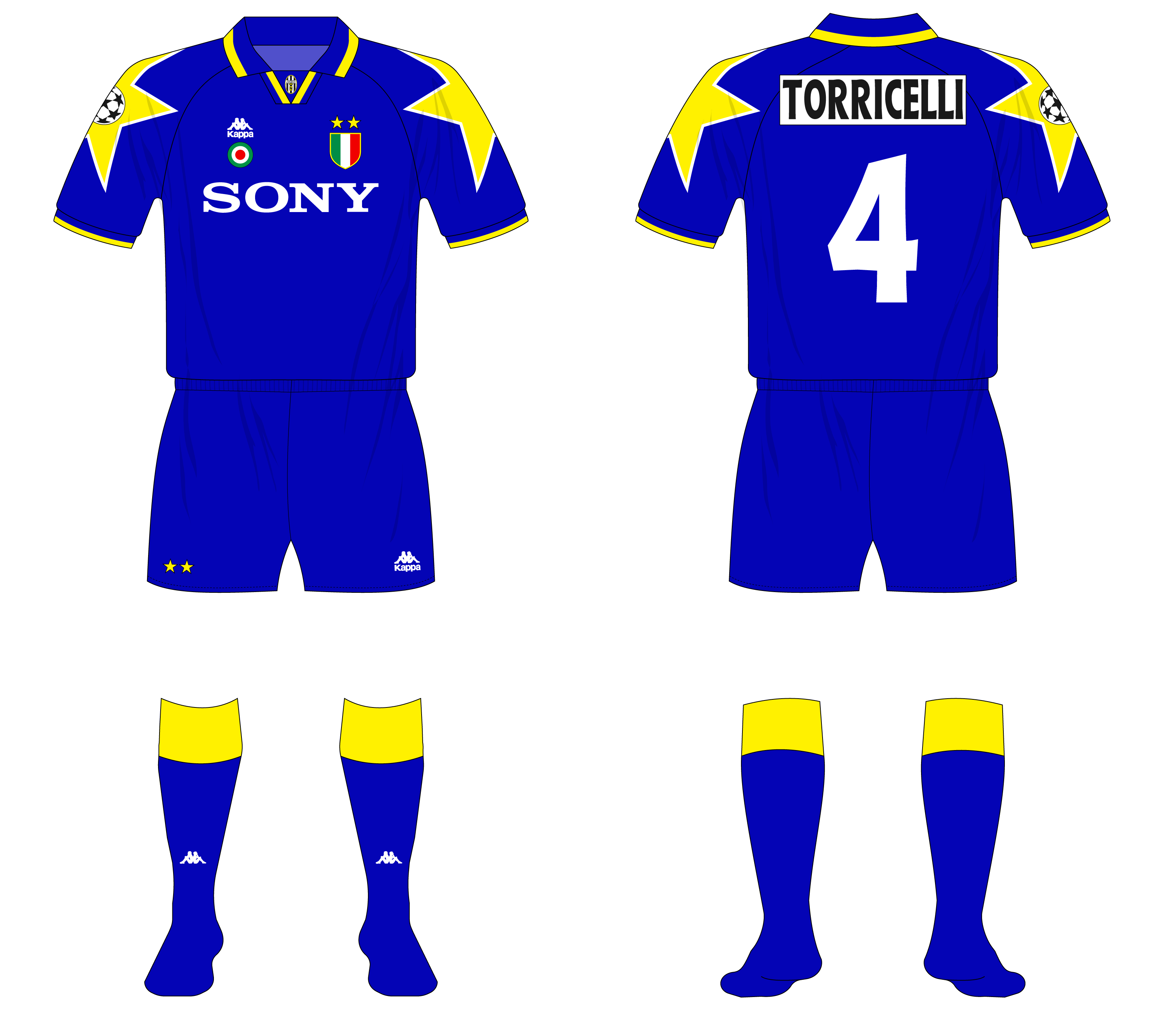 Juventus-1995-1996-maglia-trasferta-Champions-League-final_1 – Museum ...