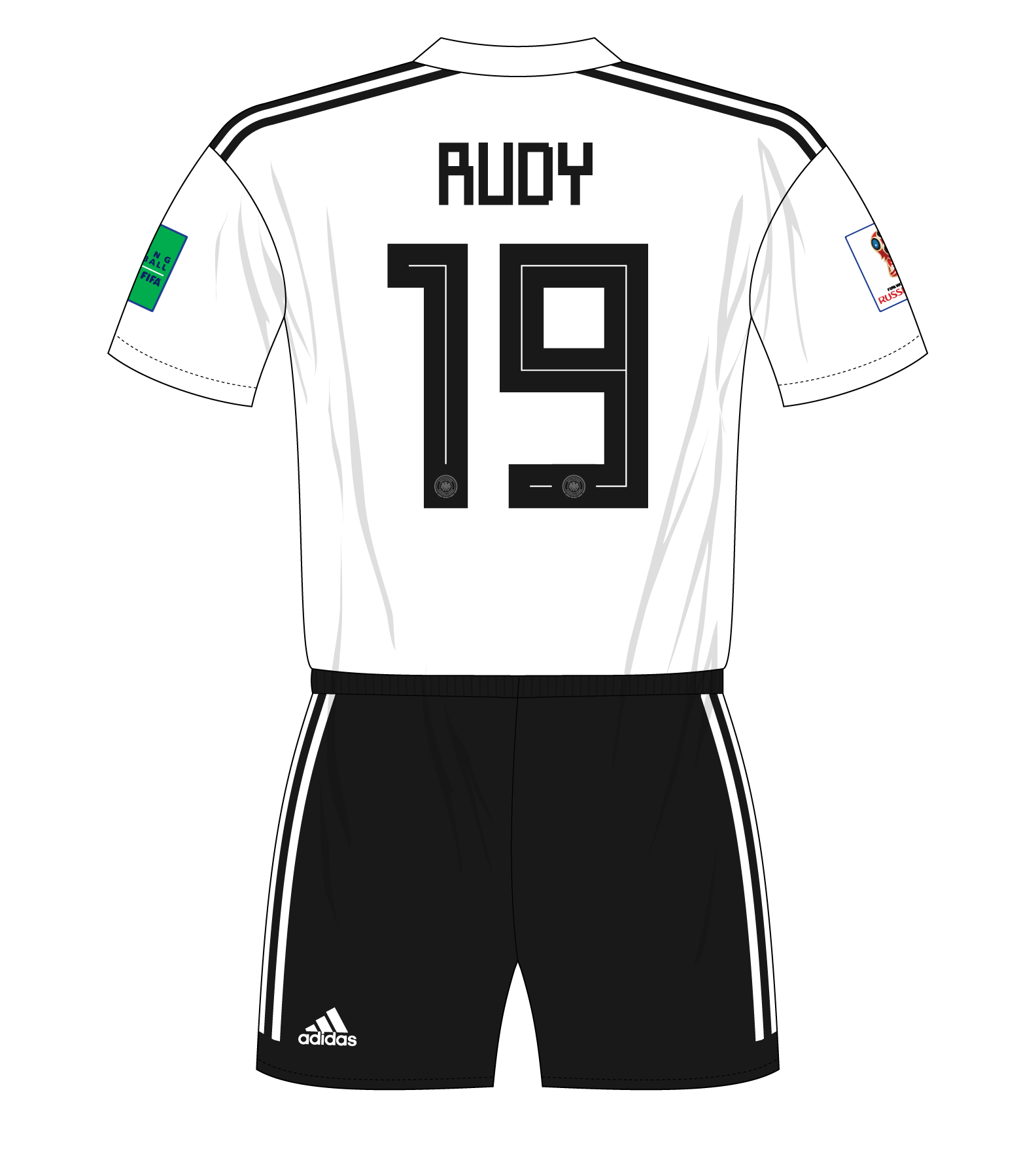 Germany-2018-home-number-19-Rudy – Museum of Jerseys