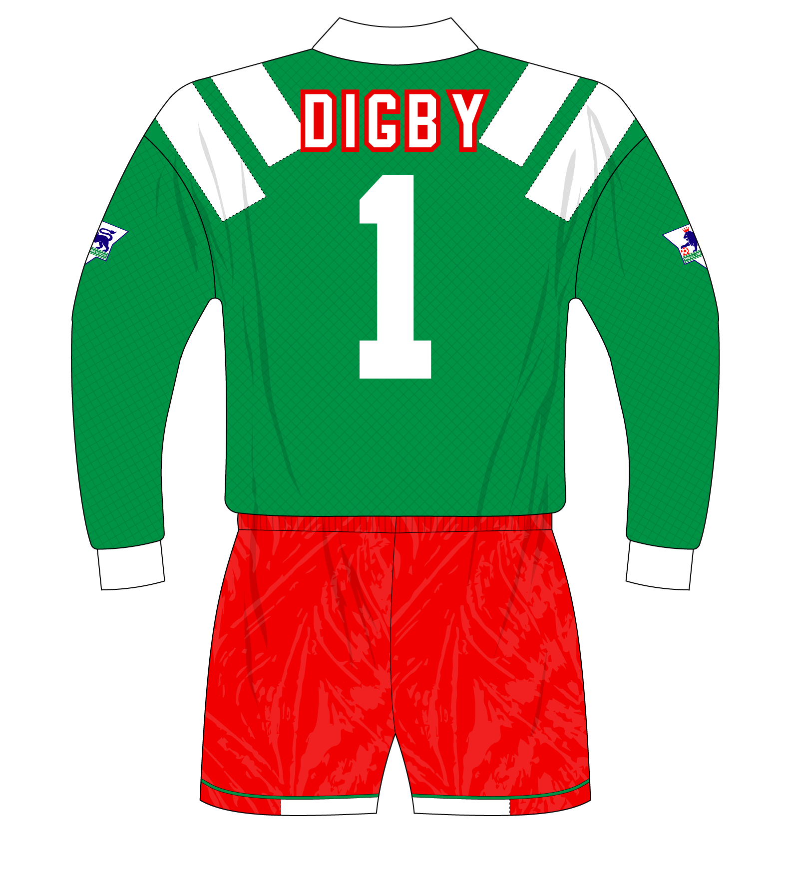 Premier League squad numbers, 1993-94 – Swindon Town – MuseumofJerseys.com