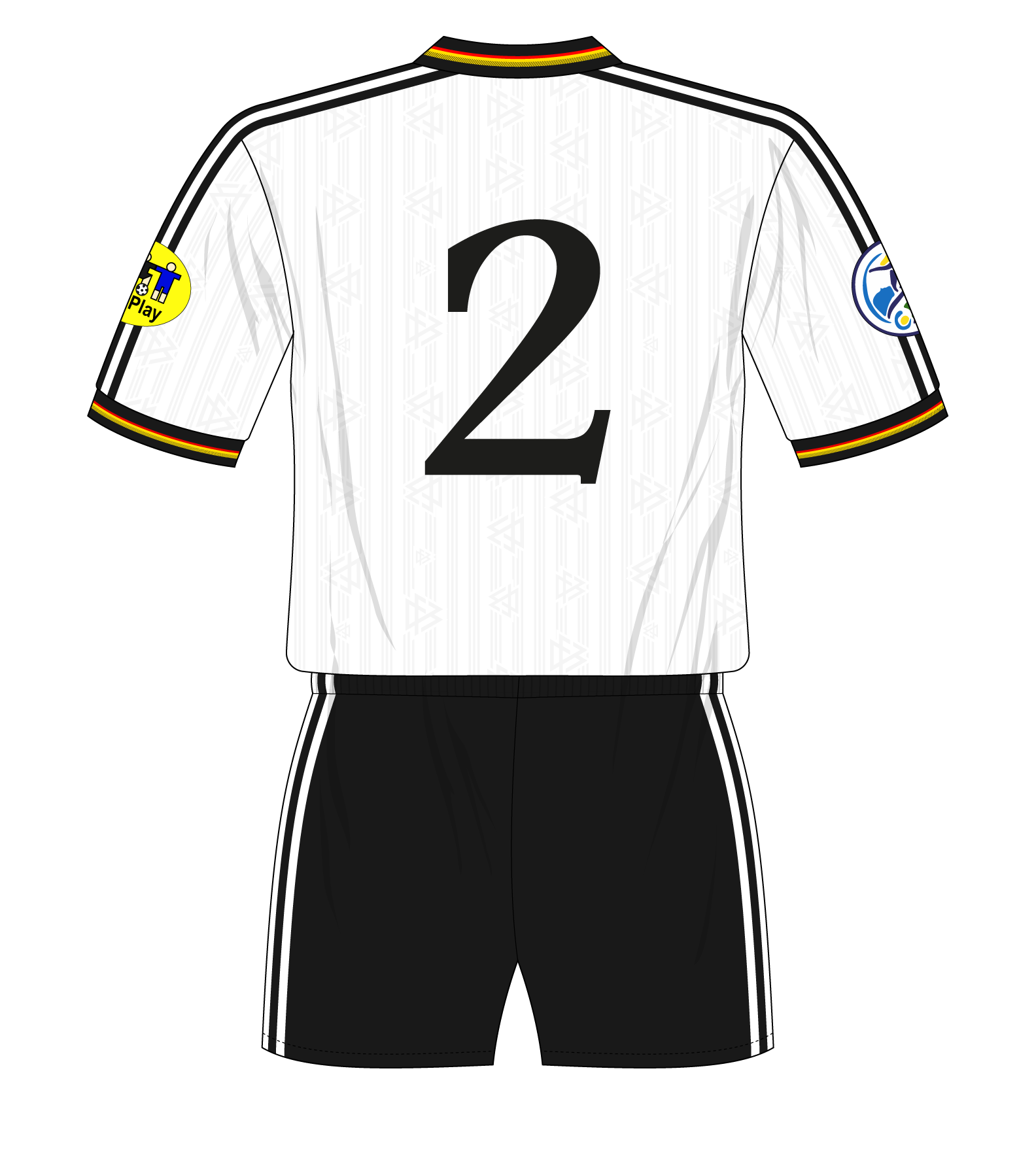 Germany-1996-home-number-2 – Museum of Jerseys