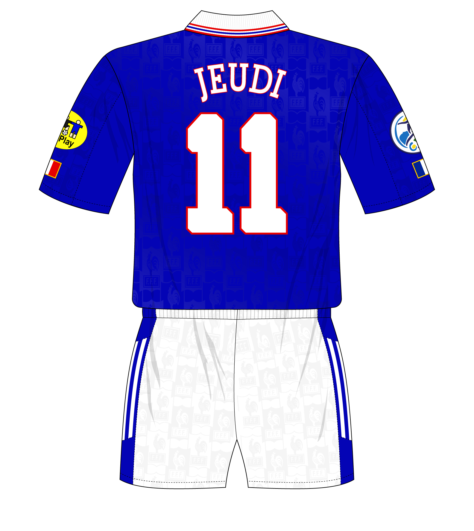 Thursday-11s-Euro-96-France – Museum of Jerseys