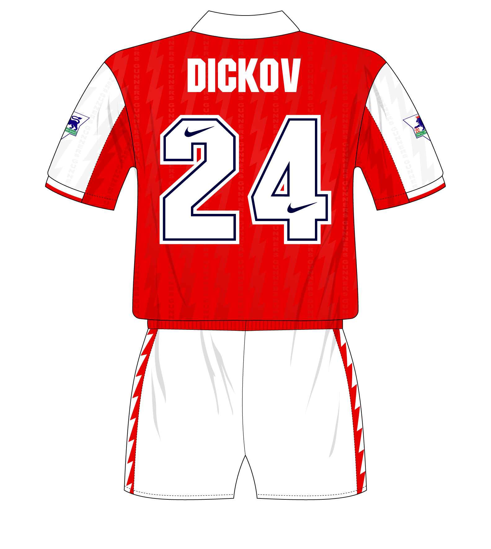 Arsenal-1994-1995-home-number-24-Dickov – Museum of Jerseys