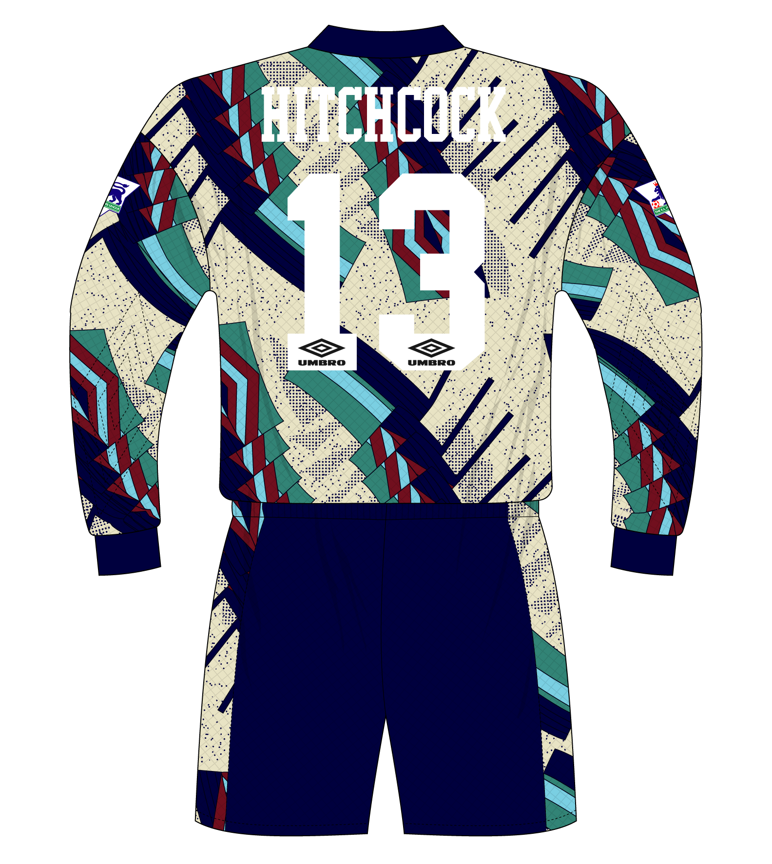 Chelsea-1993-1994-home-number-13-Hitchcock – Museum of Jerseys