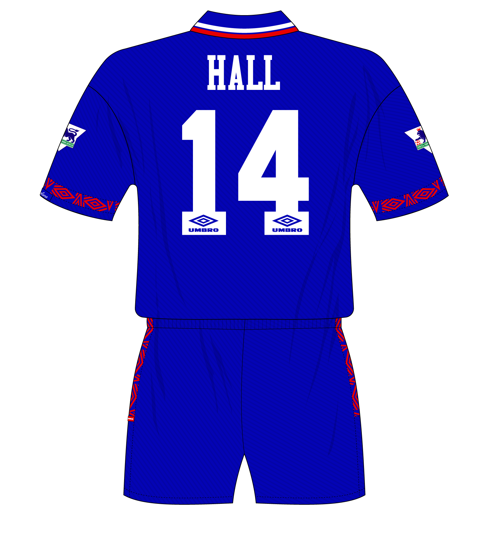 Premier League squad numbers, 1993-94 – Chelsea – MuseumofJerseys.com