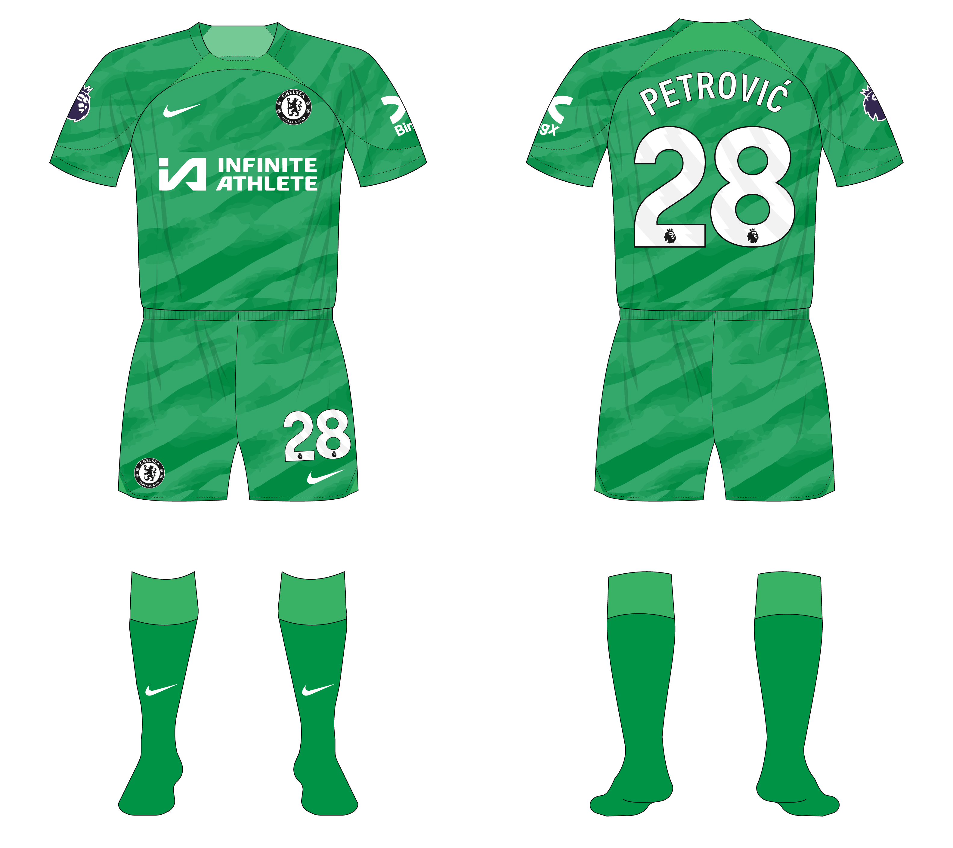 Chelsea-2023-2024-Nike-goalkeeper-green_1 – Museum of Jerseys