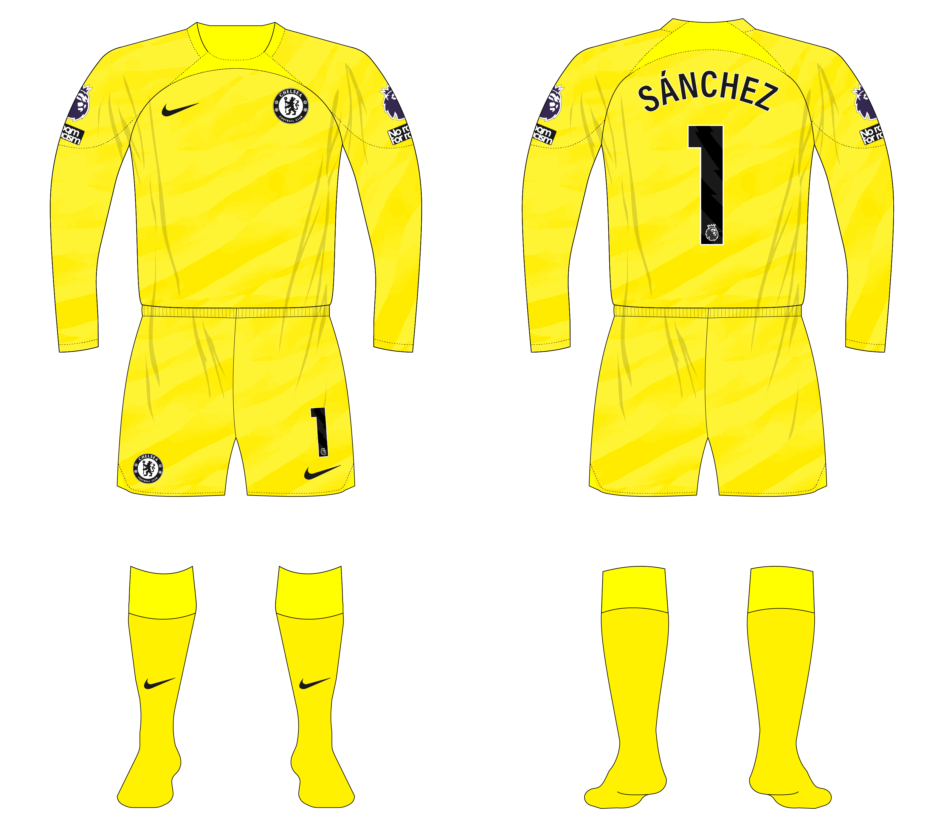 Chelsea-2023-2024-Nike-goalkeeper-yellow-unsponsored_1 – Museum of Jerseys
