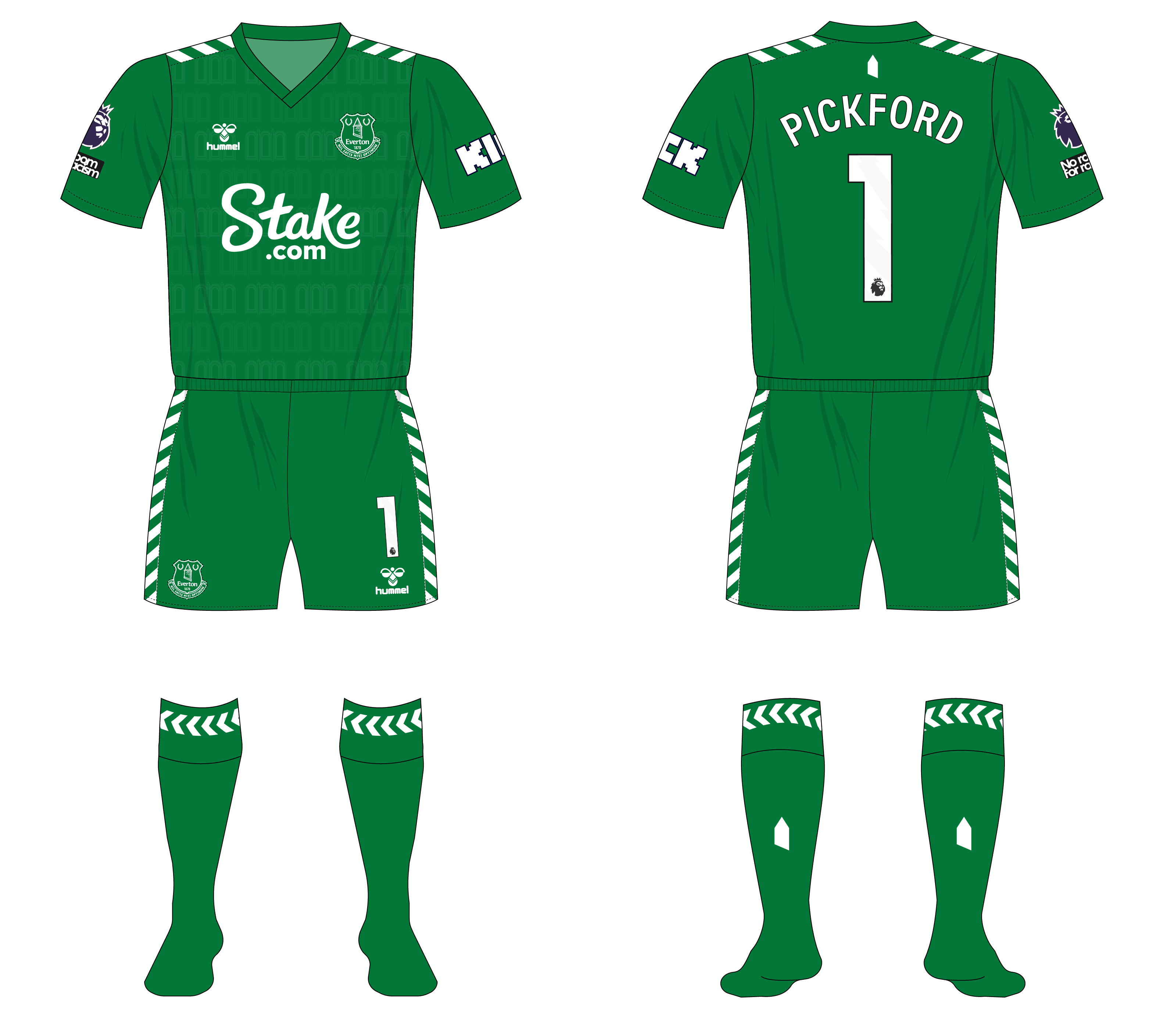 Everton-2023-2024-Hummel-goalkeeper-green_1 – Museum of Jerseys