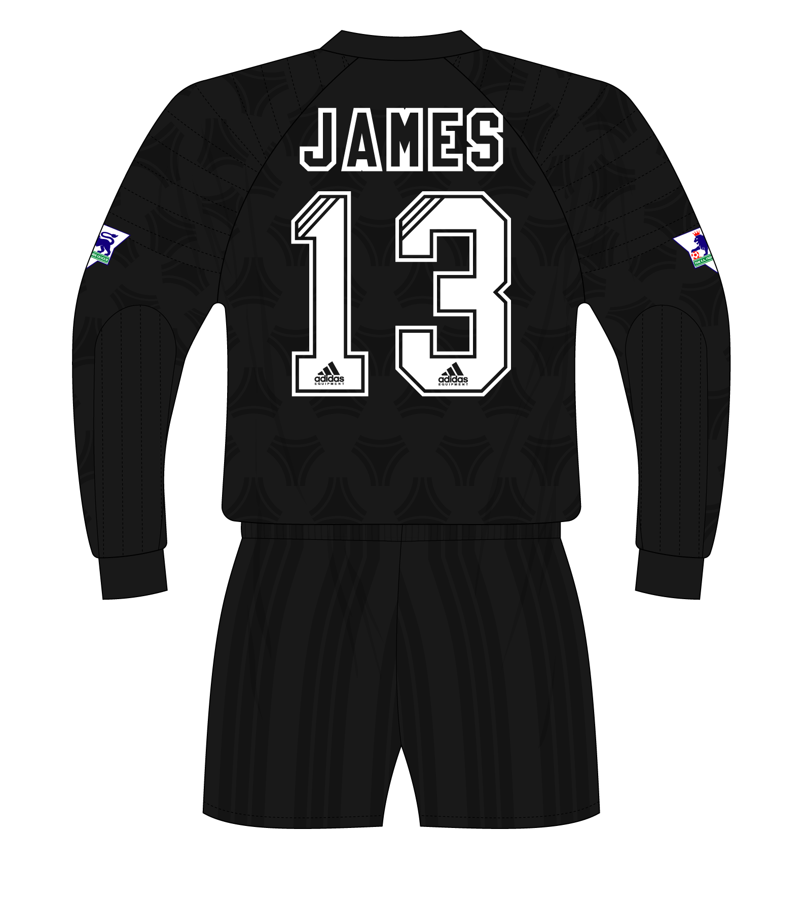 Liverpool-1993-1994-home-number-13-James – Museum of Jerseys
