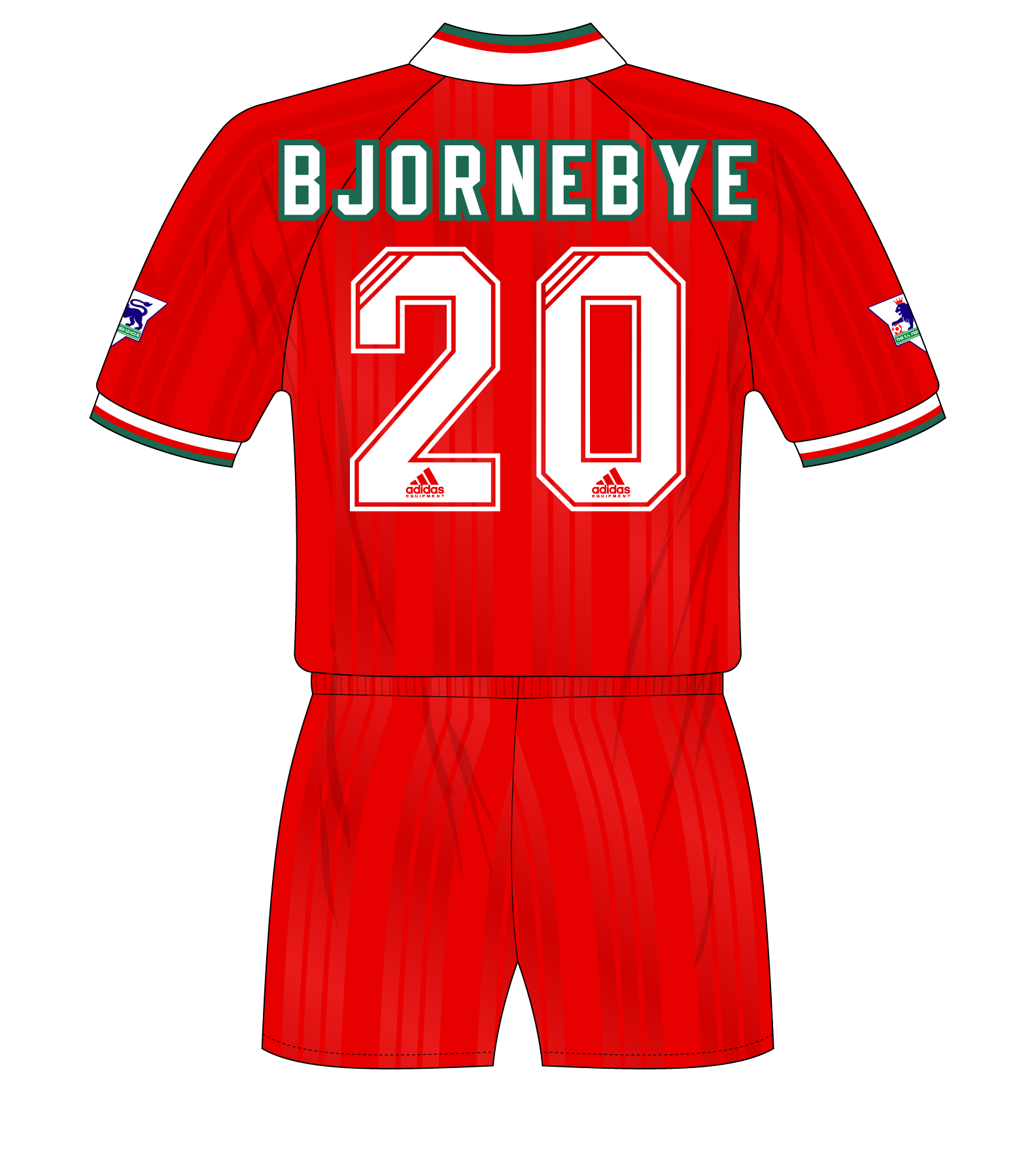 Premier League squad numbers, 1993-94 – Liverpool – MuseumofJerseys.com