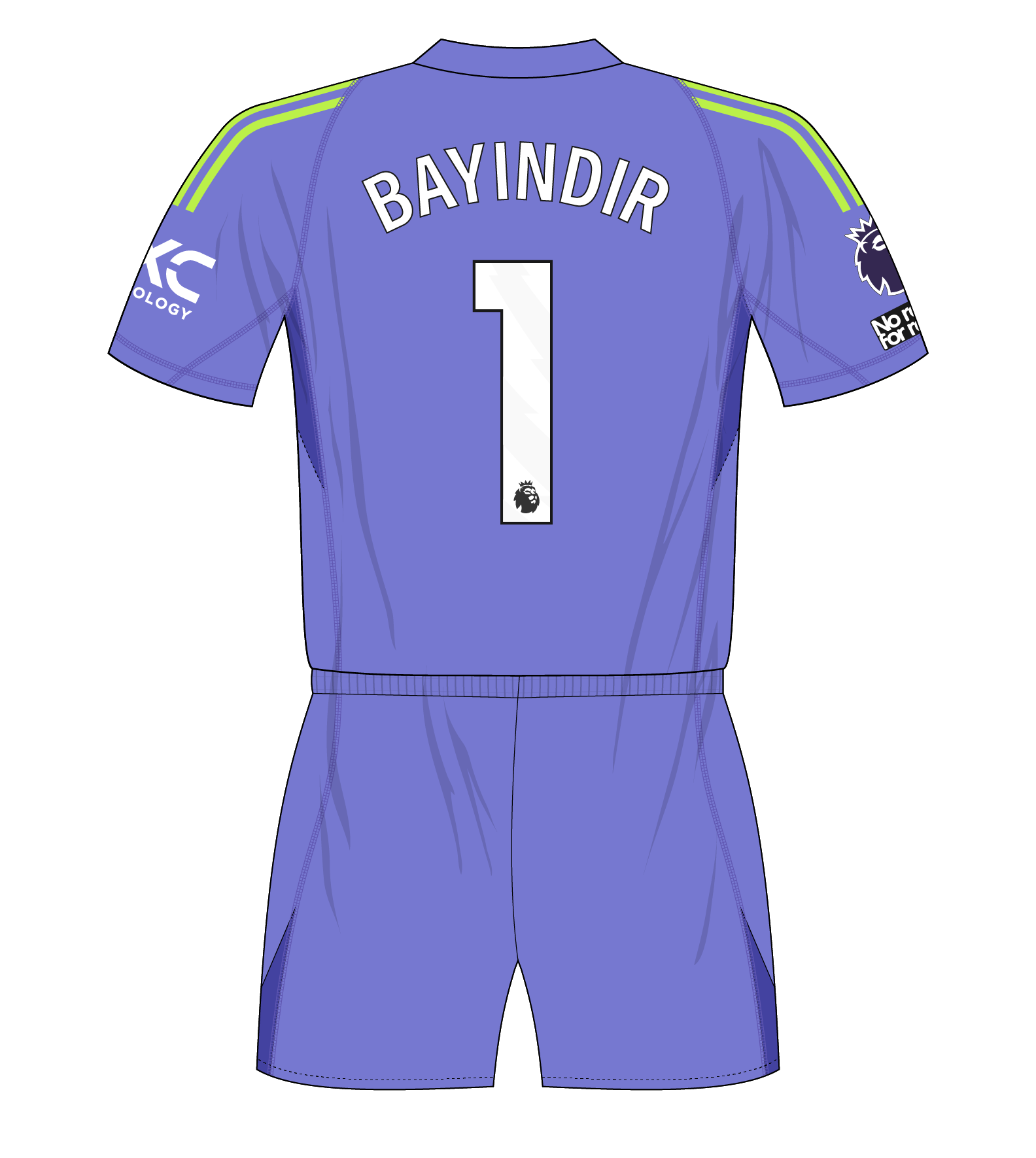 Manchester-United-2024-2025-home-number-1-Bayindir – Museum of Jerseys