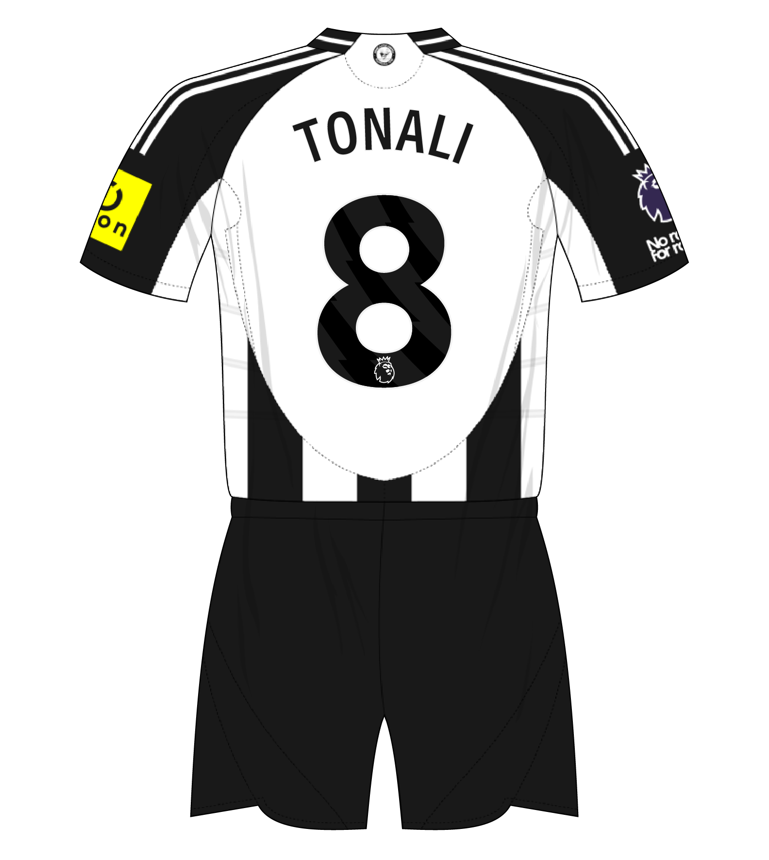 Newcastle-United-2024-2025-home-number-8-Tonali – Museum of Jerseys