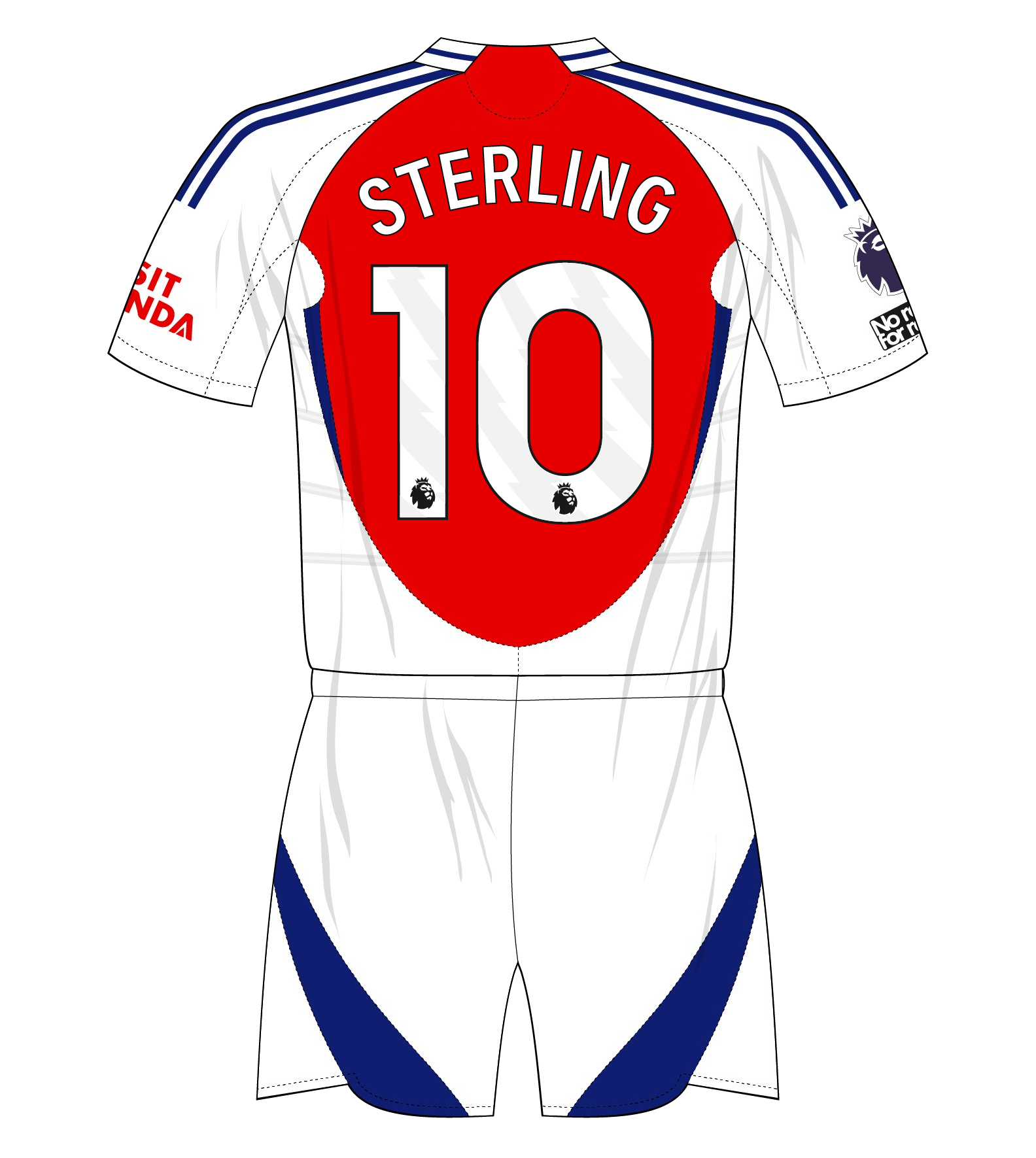 Arsenal-2024-205-home-number-10-Sterling – Museum of Jerseys