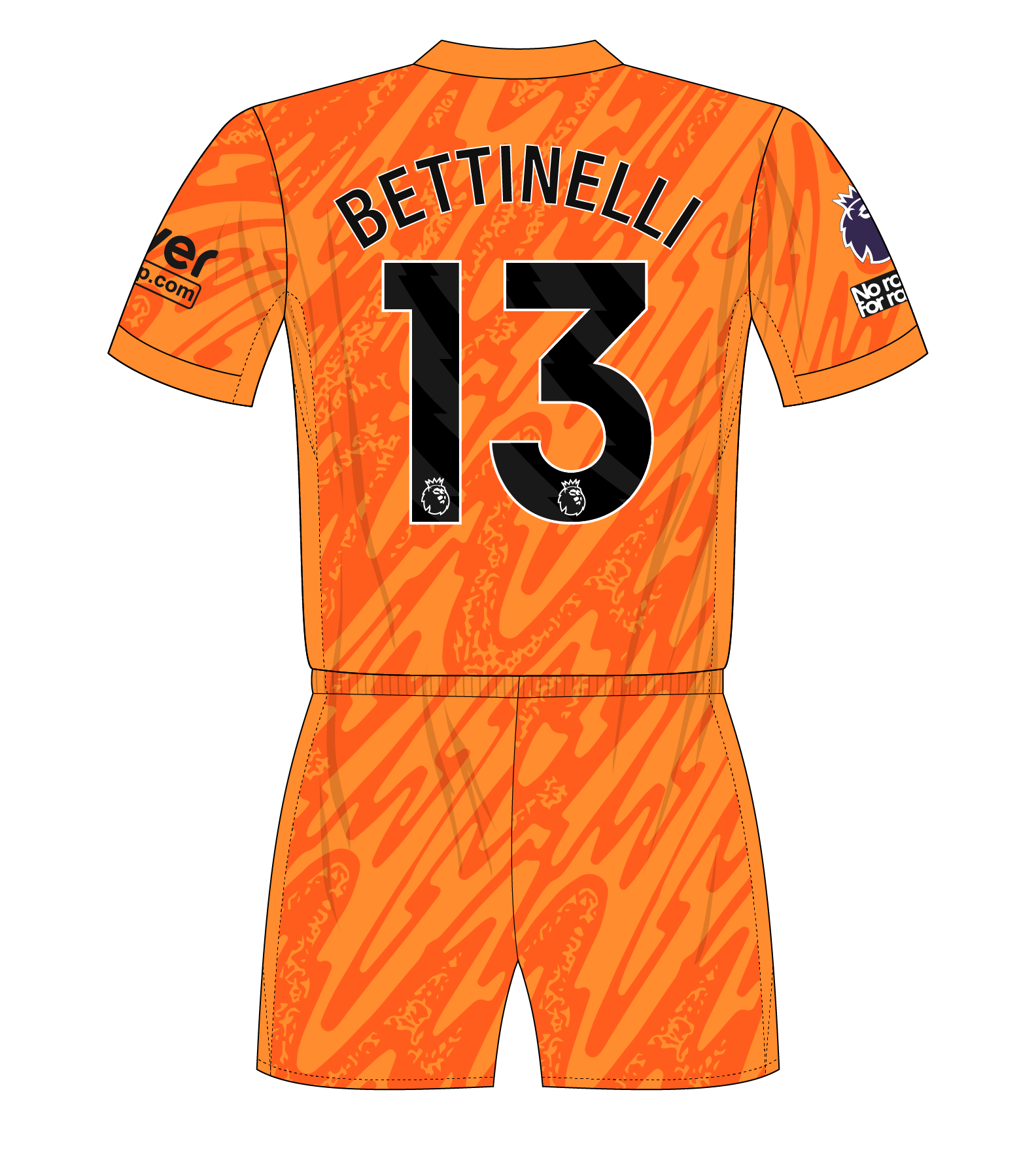 Chelsea-2024-2025-home-number-13-Bettinelli – Museum of Jerseys
