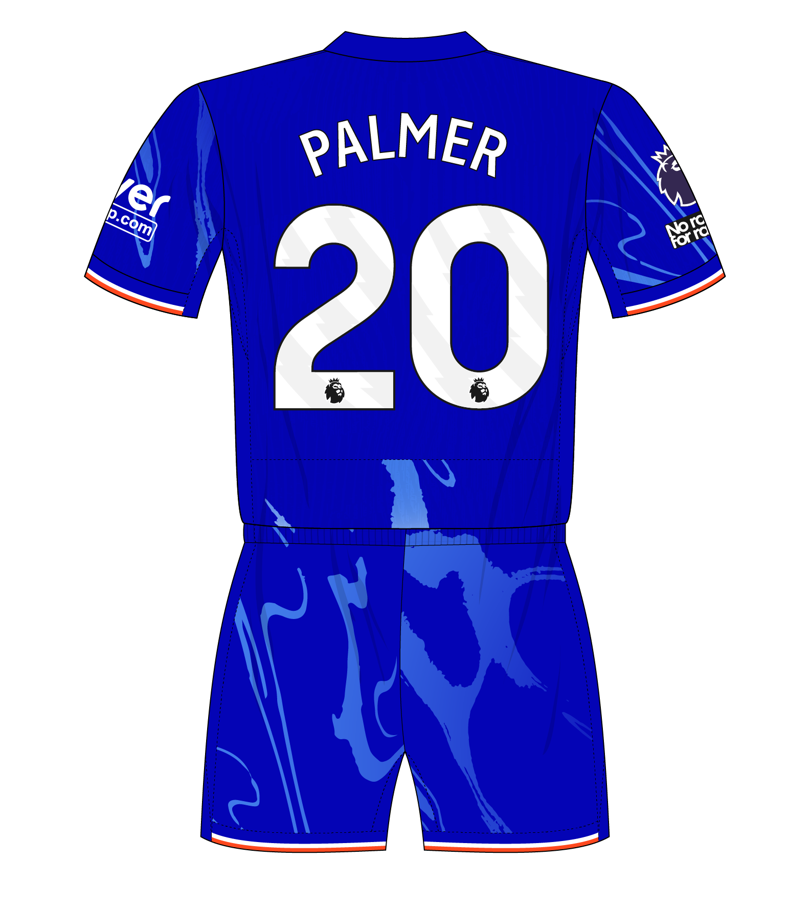 Chelsea-2024-2025-home-number-20-Palmer – Museum of Jerseys