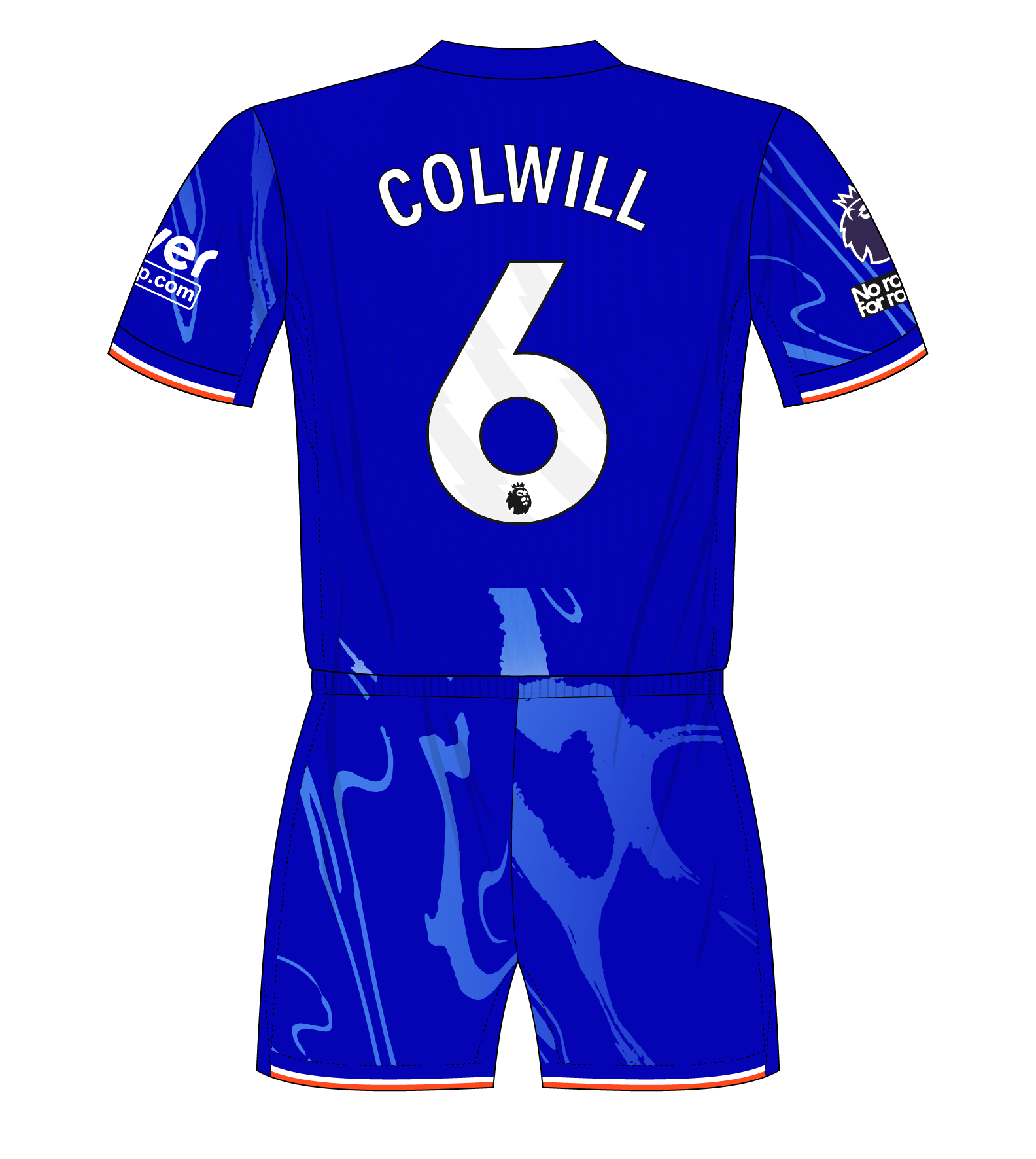 Chelsea-2024-2025-home-number-6-Colwill – Museum of Jerseys
