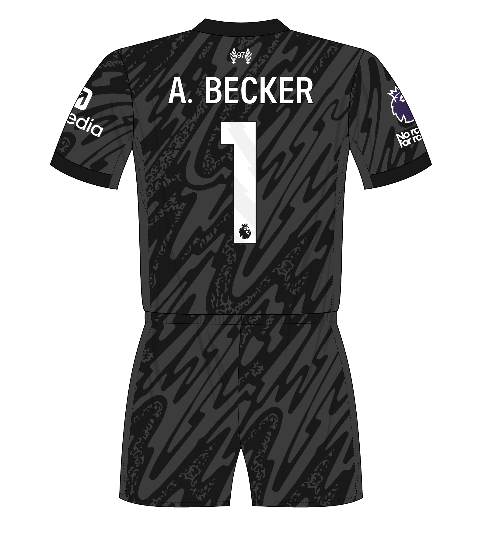 Liverpool-2024-2025-home-number-1-Alisson-Becker – Museum of Jerseys