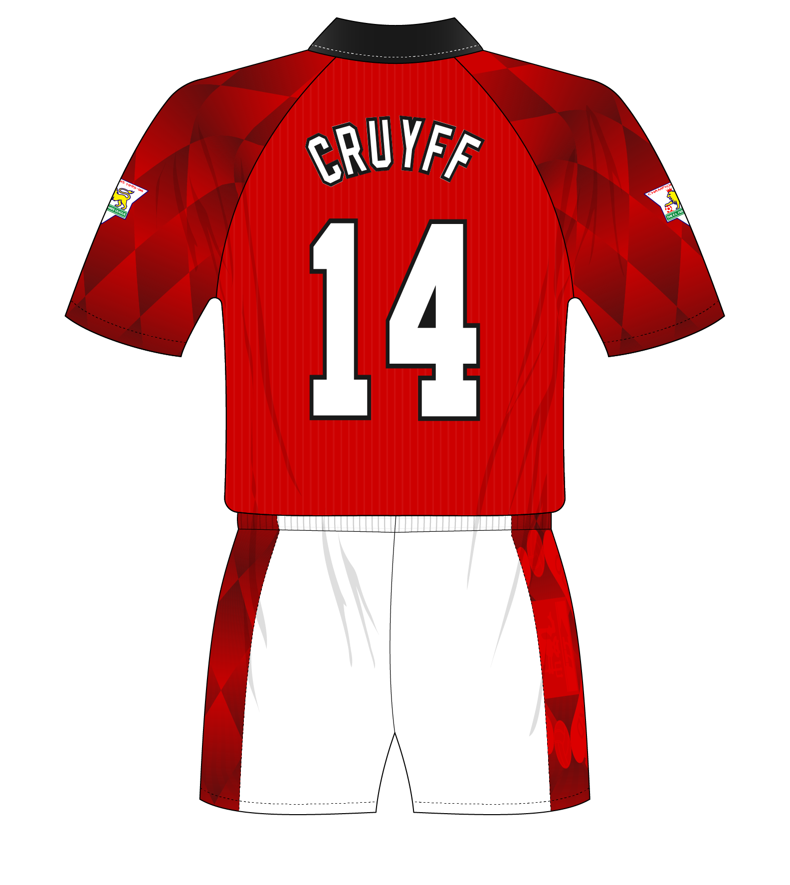 Manchester-United-1996-1997-home-number-14-Cruyff – Museum of Jerseys